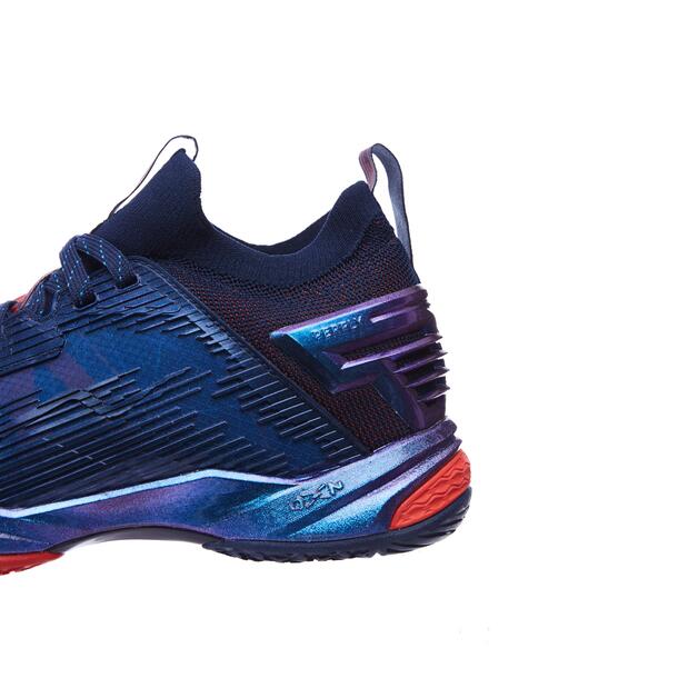 Men Badminton Shoes Perfly BS990 - Navy/Purple