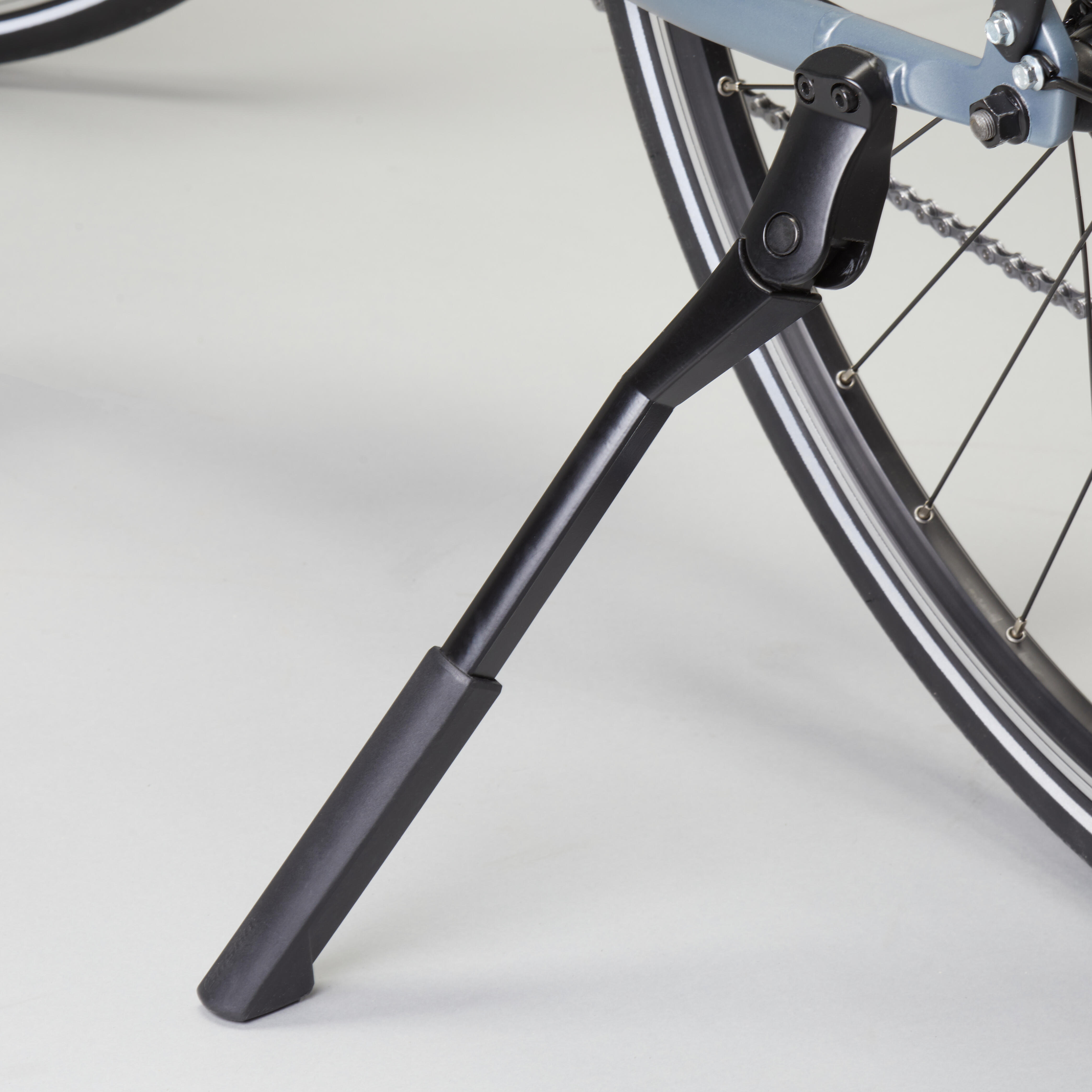 Cycling Long Distance Step-Through City Bike - 500 - River grey - Elops ...