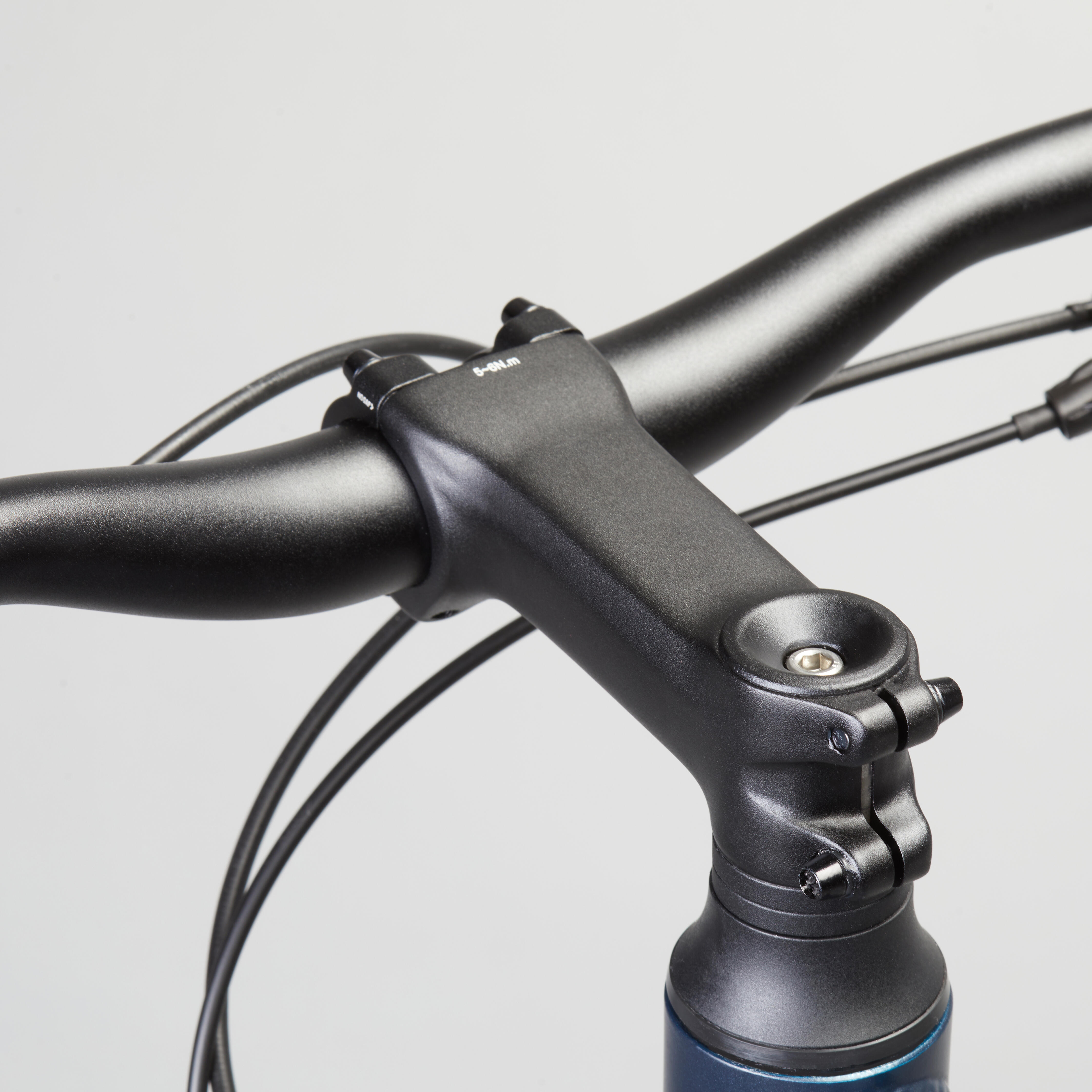 Long Distance Step-Over City Bike - 500 - Slate grey - Elops - Decathlon