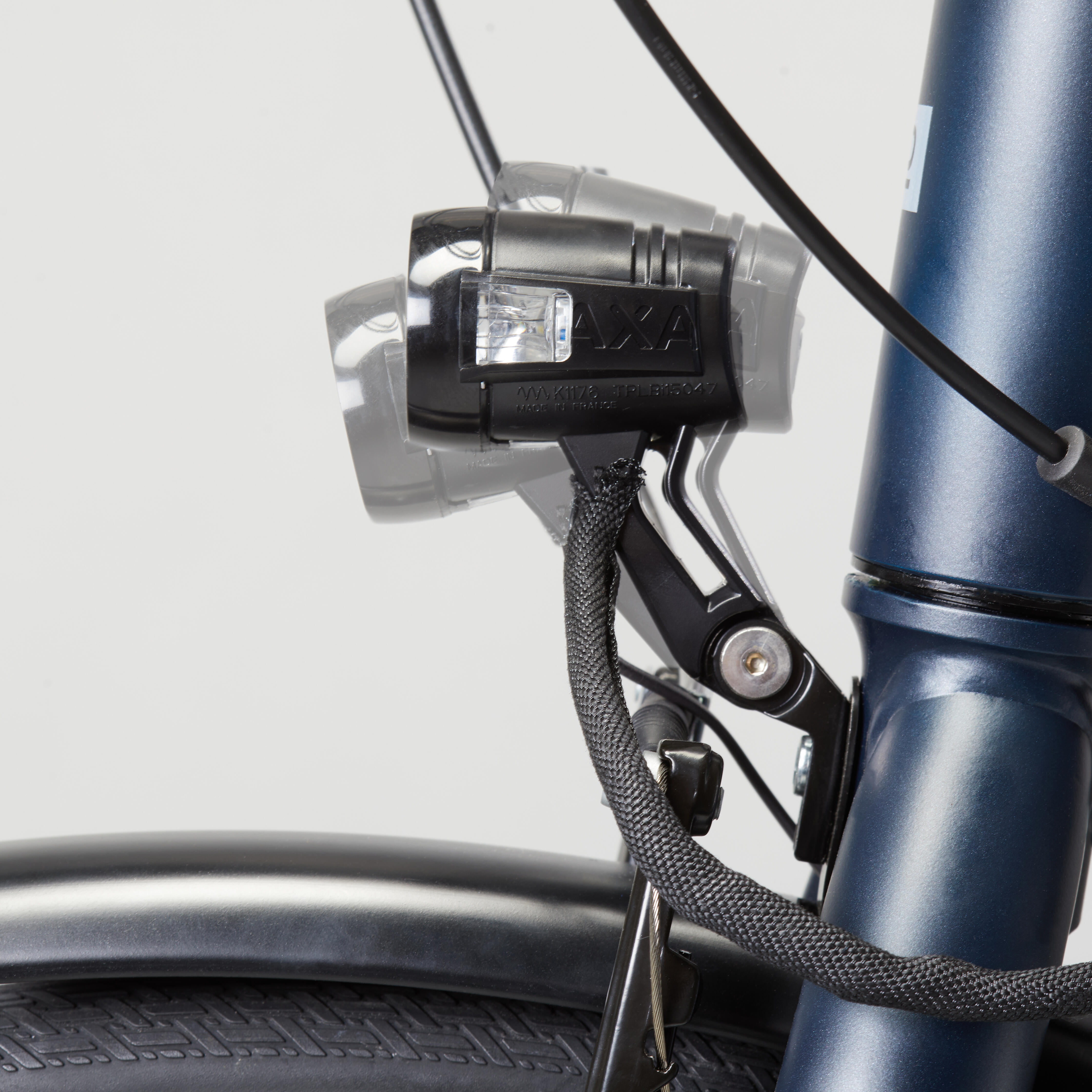 Long Distance Step-Over City Bike - 500 - Slate grey - Elops - Decathlon