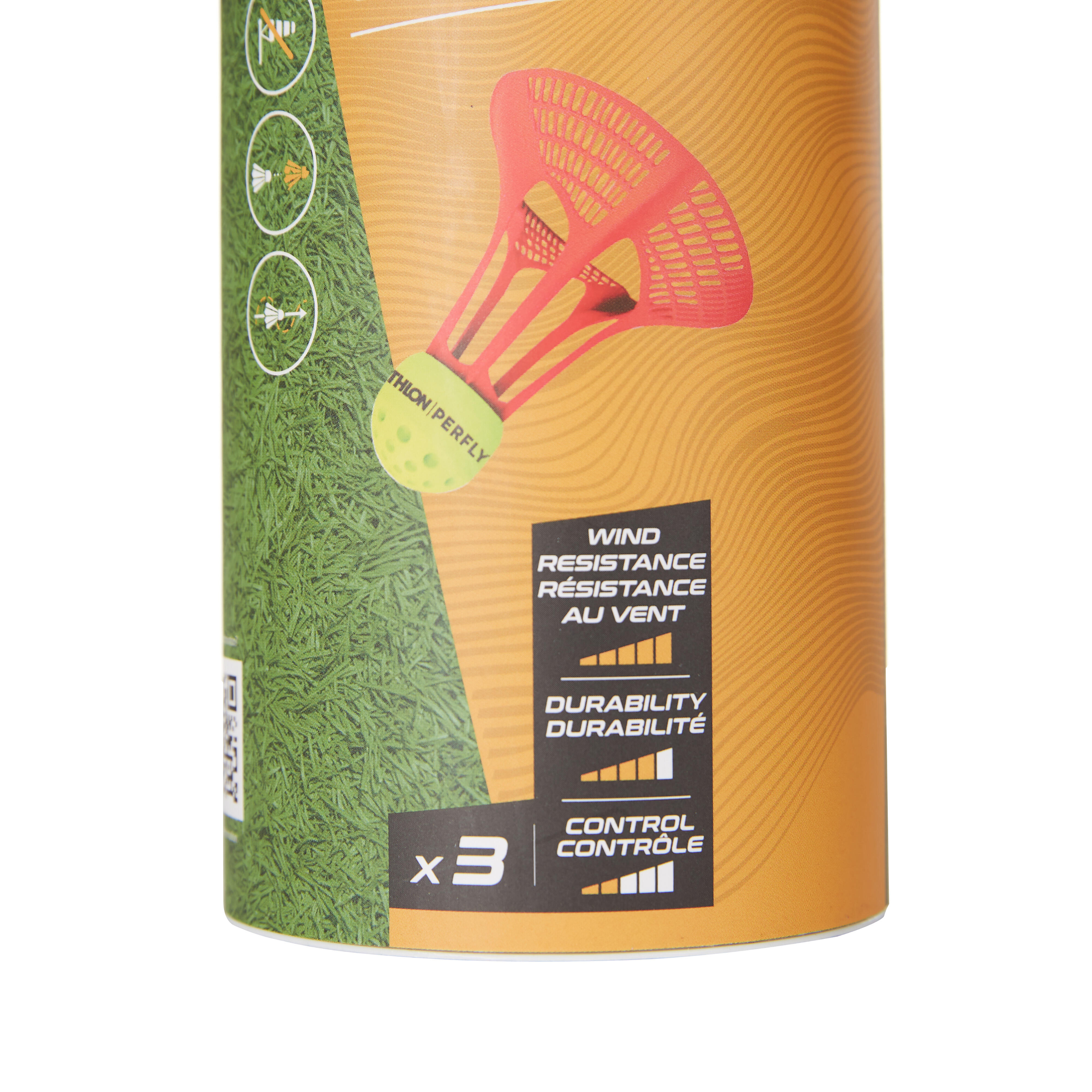 Gallitos de bádminton para exteriores - Perfly Psc930 Air Shuttle x 3 ...