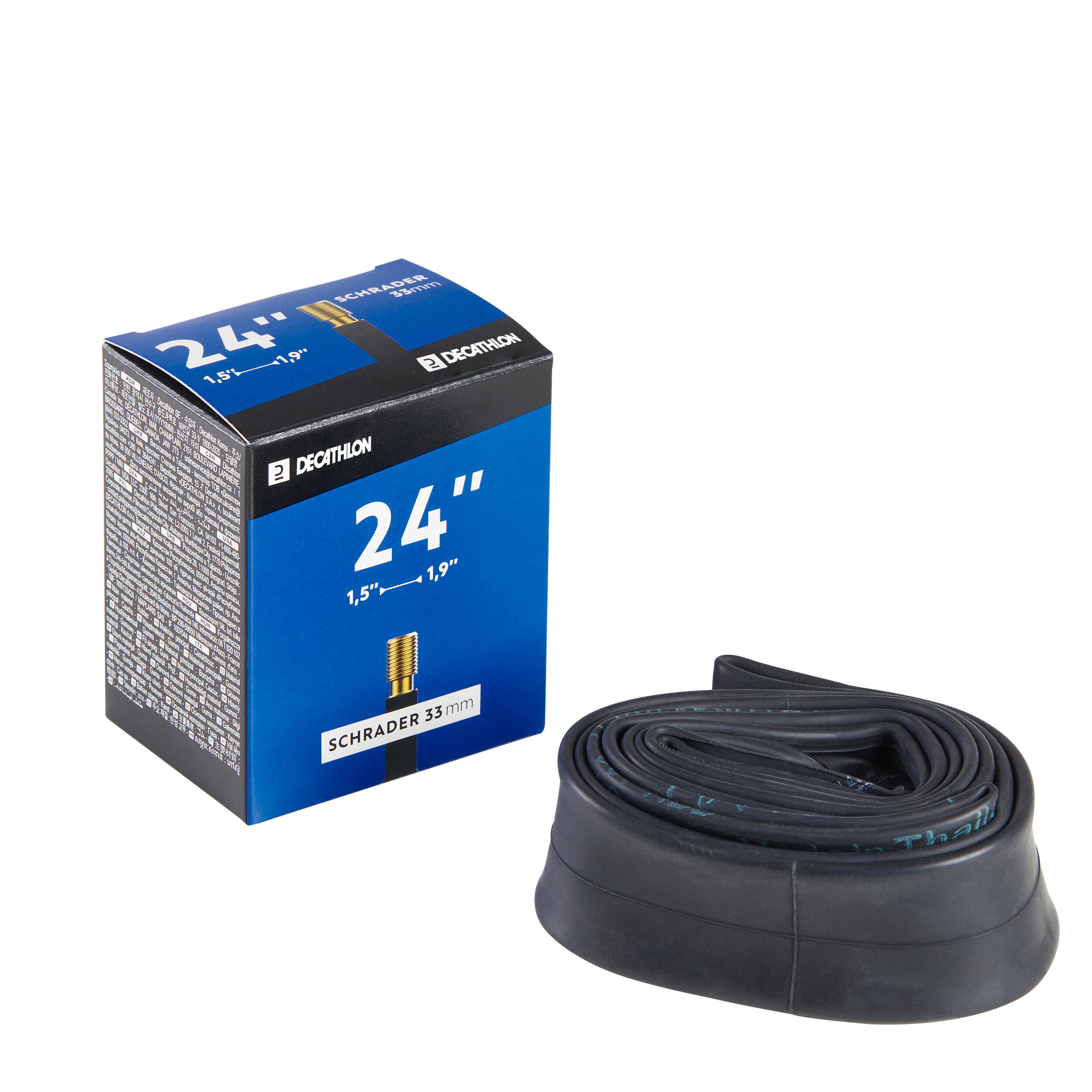 24" 1.5 to 1.9 Schrader Valve Inner Tube - Decathlon - Decathlon