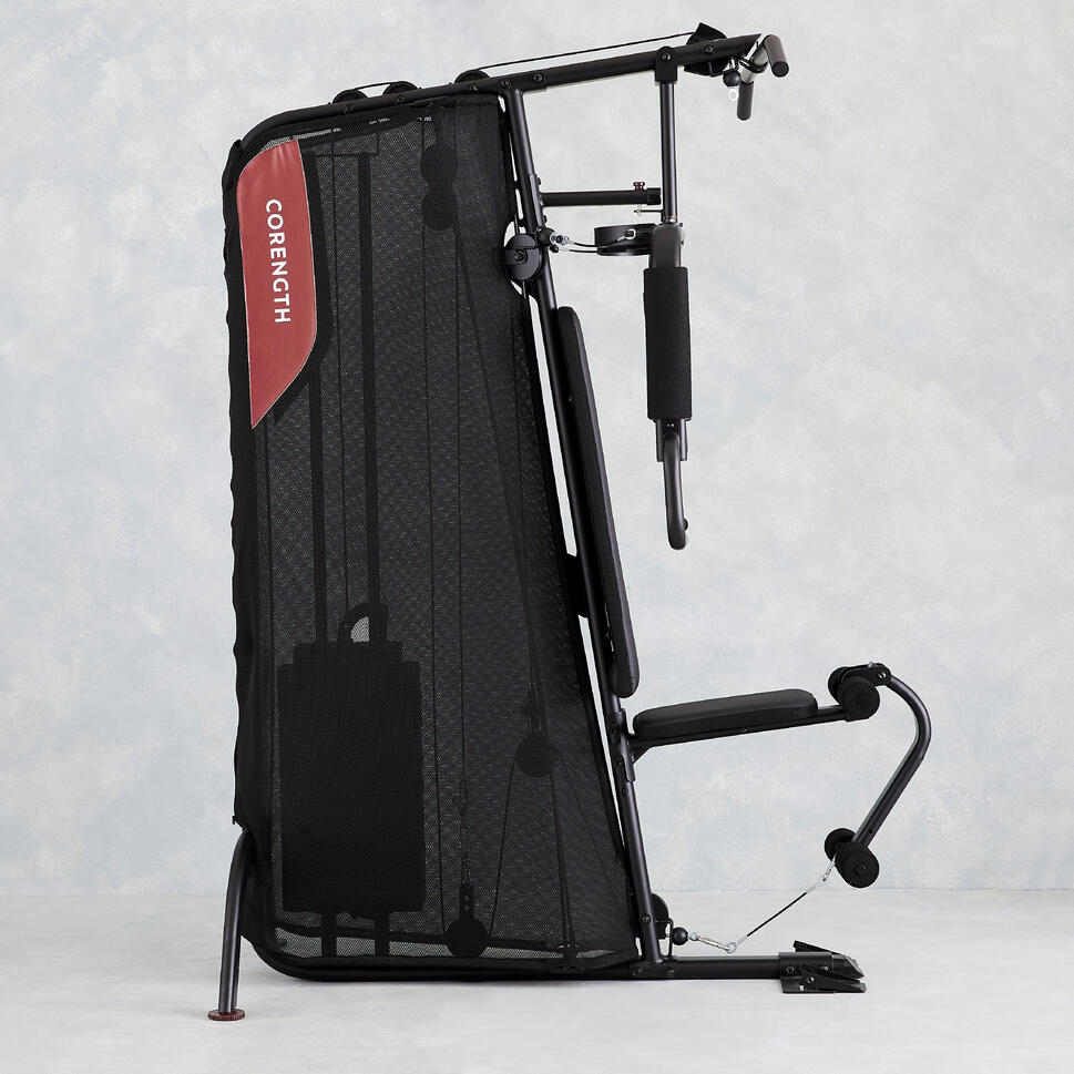 Compact Guided Weight Machine - Home Gym 900 | Decathlon