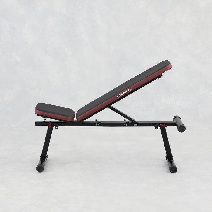 Folding Incline Decline Abs Weights Bench