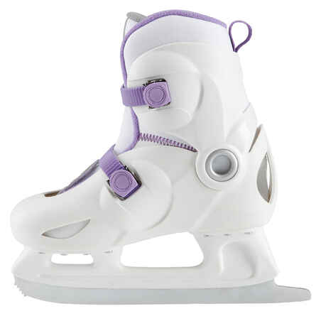 Play 3 Girls' Ice Skates - White - Decathlon