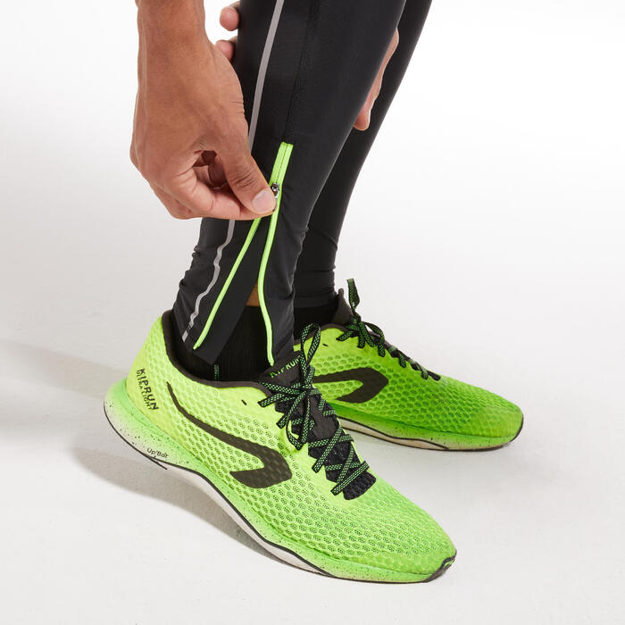 Men's Performance Running Compression Tights - Black