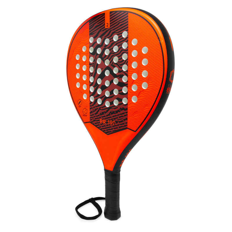 Adult Padel Racket PR 190 - Orange - Decathlon
