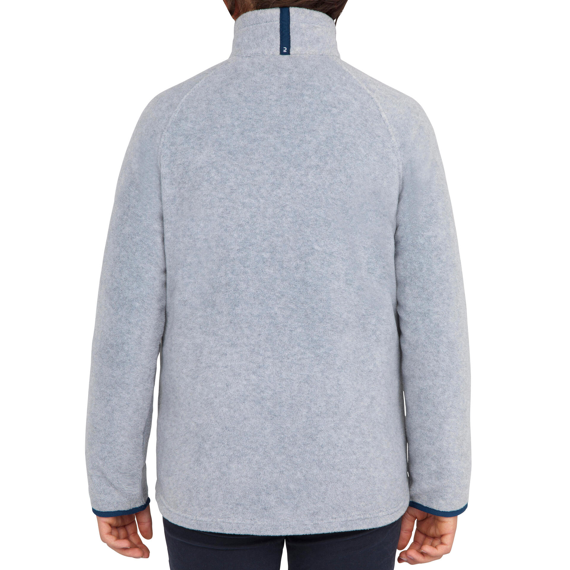 Junior Sailing Fleece Jacket 100 - Grey