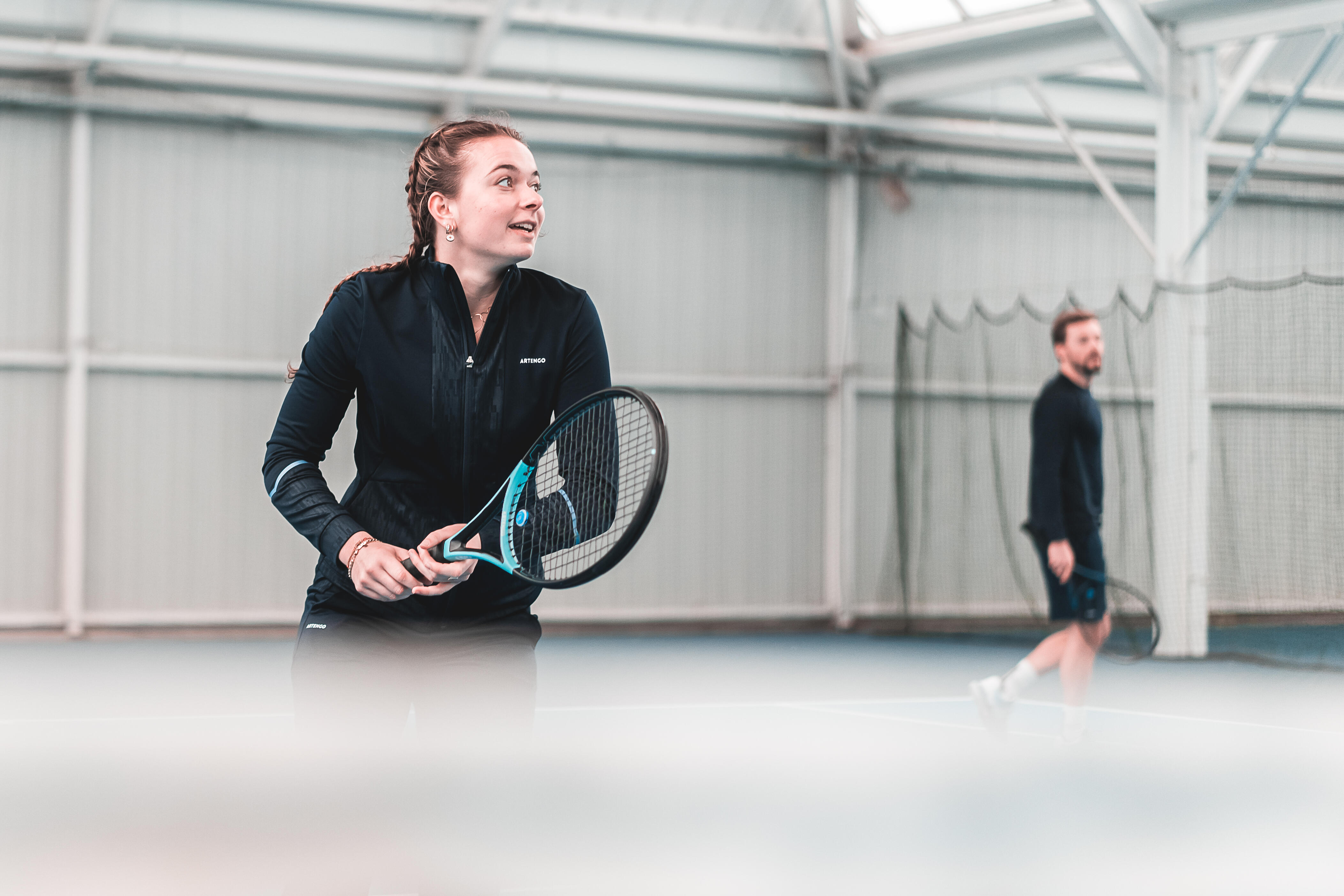 Tennis Racket - TR 500 Lite Light Blue - Artengo - Decathlon