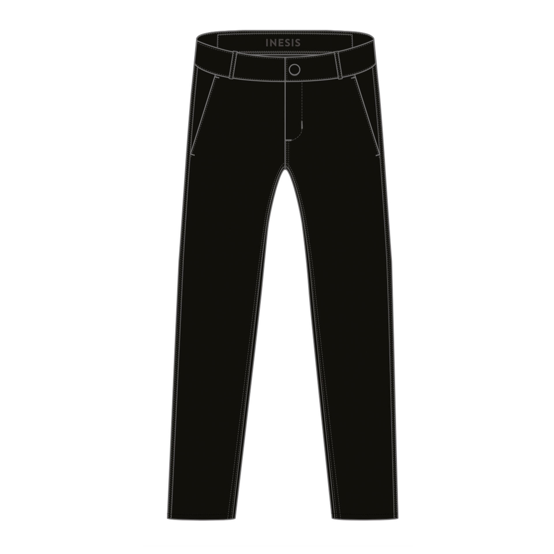 Men's golf trousers - WW 500 black