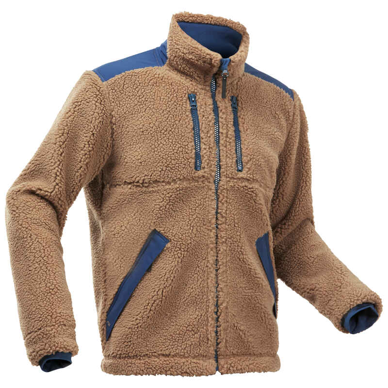 Men's Warm Fleece Hiking Jacket - SH500 Ultra-Warm - Decathlon