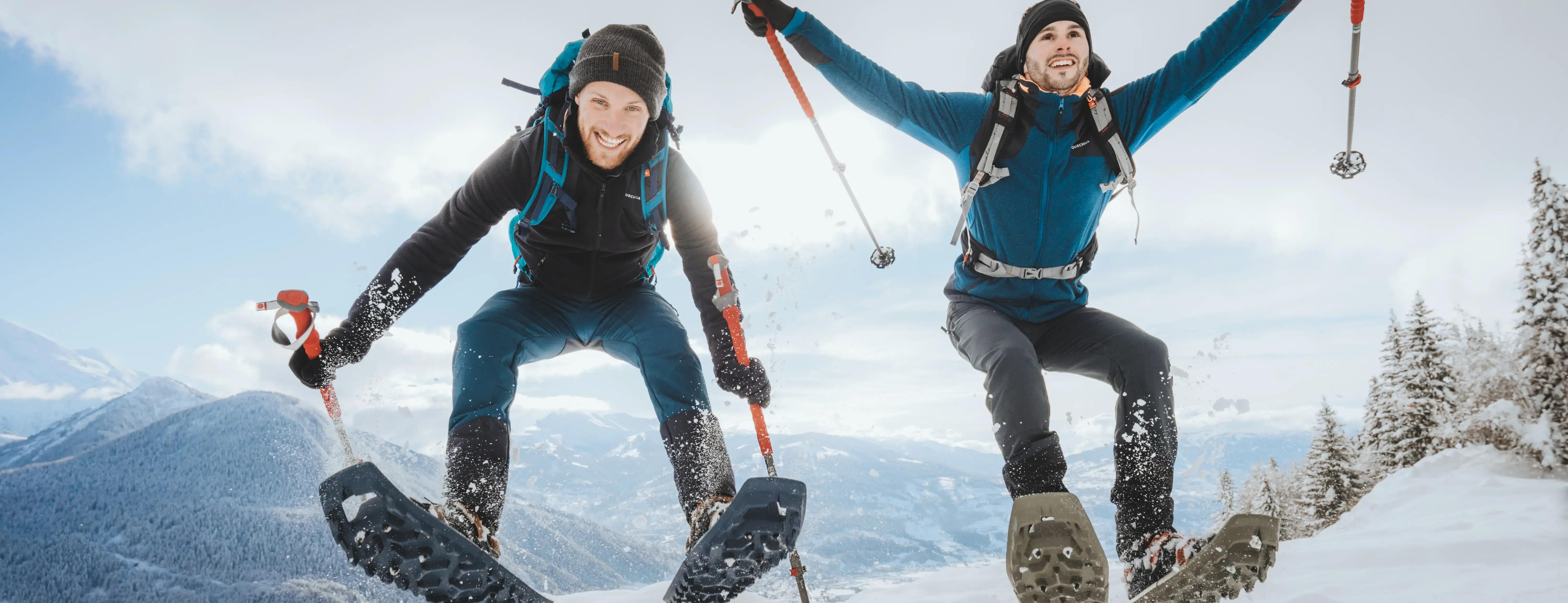 6 Astuces pour bien utiliser ses raquettes à neige | Decathlon Travel
