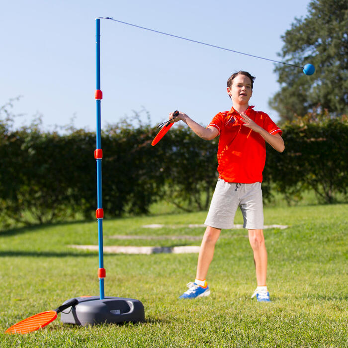 Speedball-Set (Mast, 2 Schläger, Ball) "Turnball grau/blau" | Artengo ...