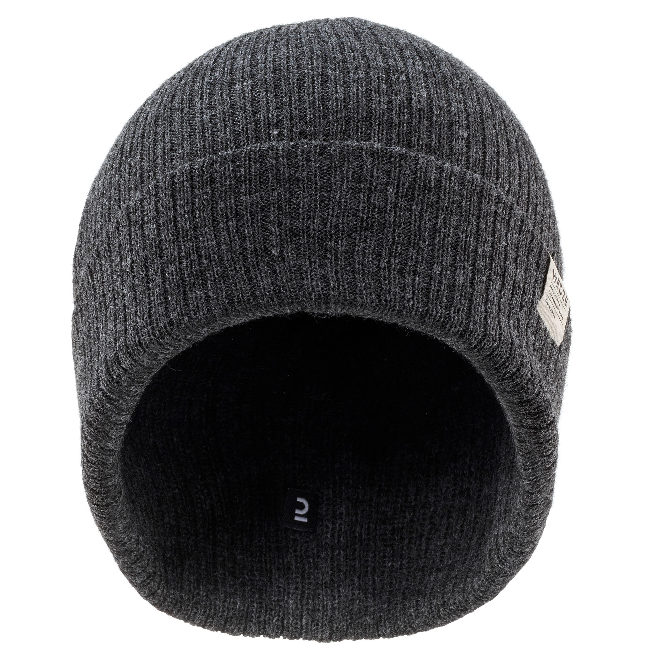 Tuque de ski – Fisherman - Gris Charbon, Noir Fum - Wedze - Décathlon