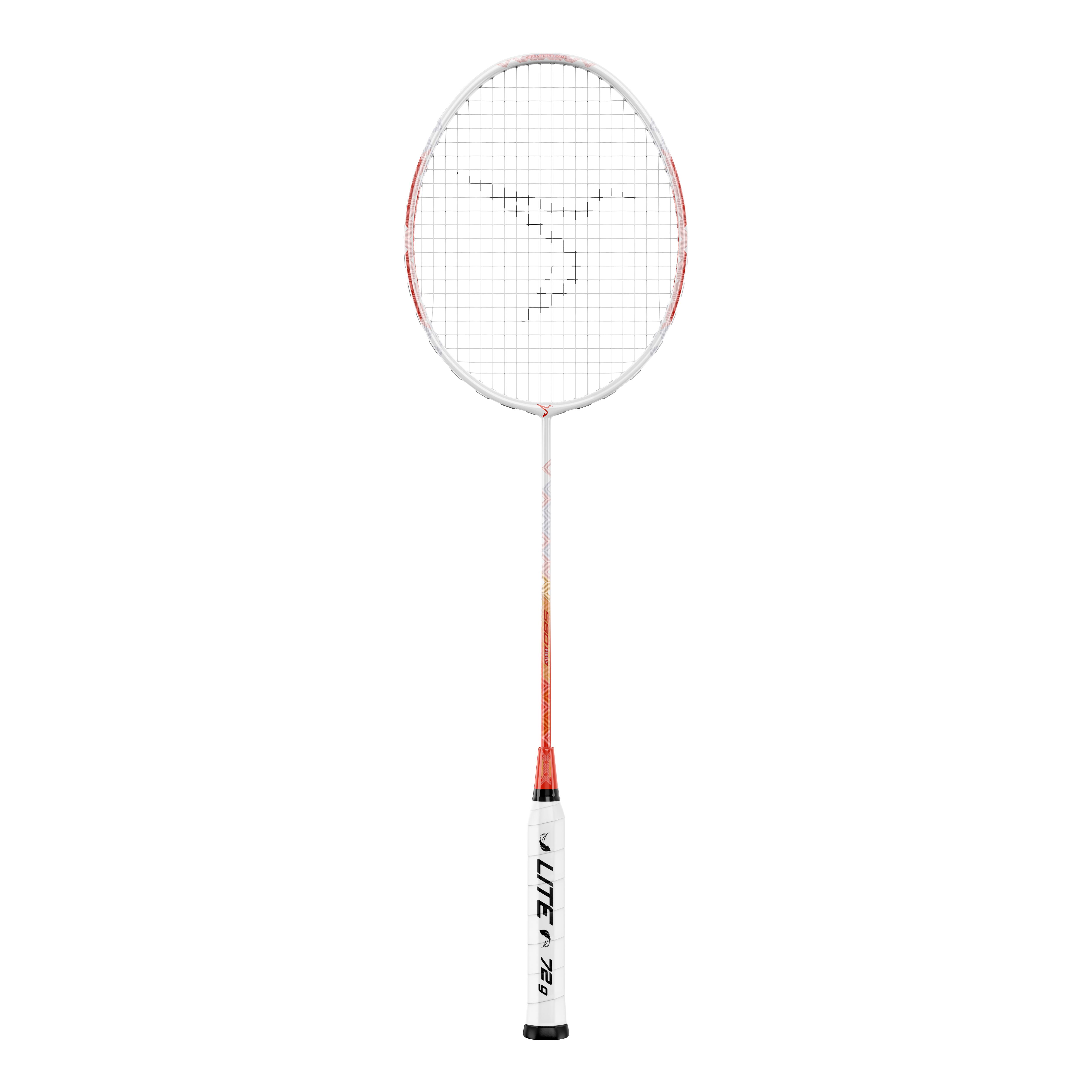 ADULT BADMINTON RACKET BR 560 LITE WHITE - Decathlon