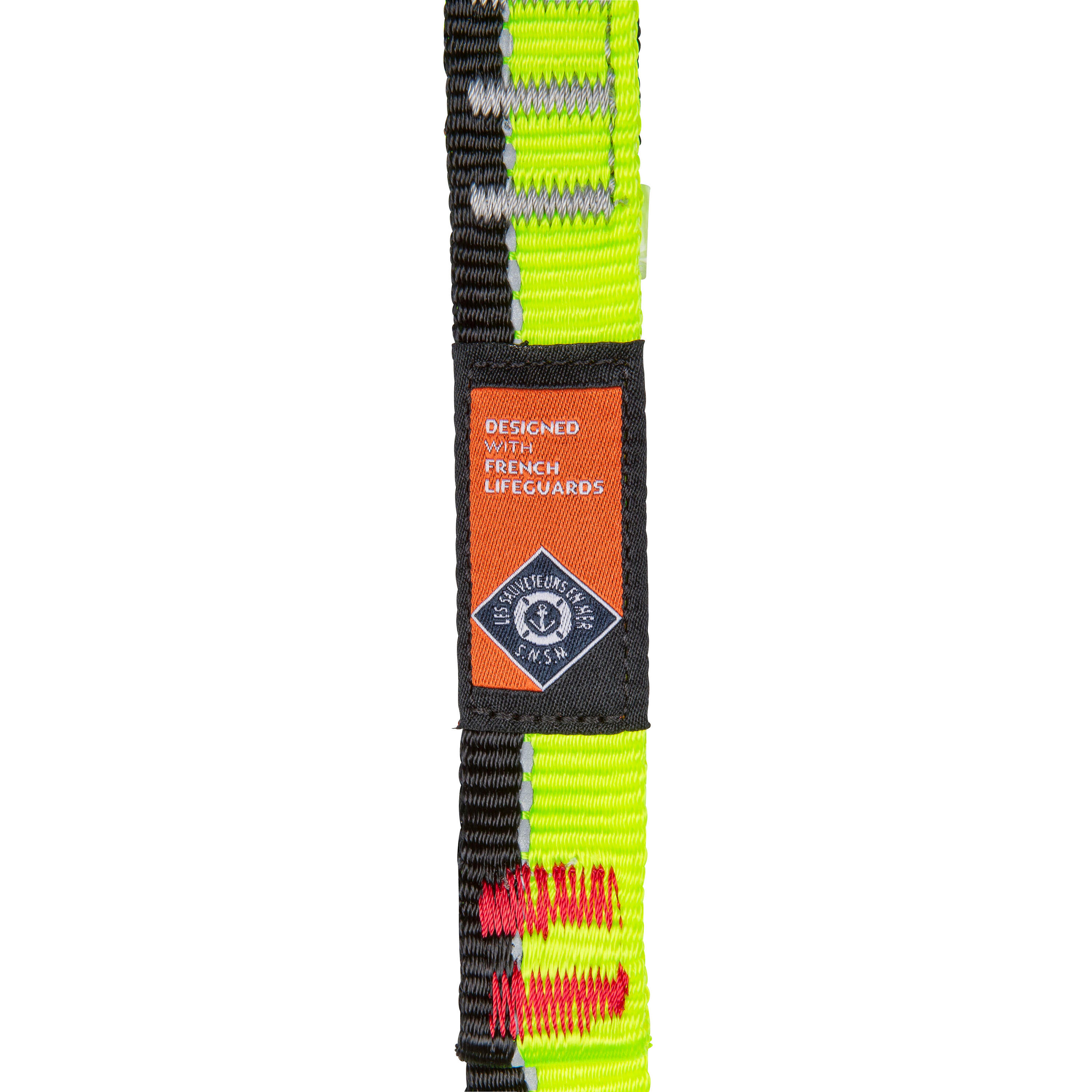 Sailing Tether 1 metre - Black / Neon Yellow TRIBORD | Decathlon