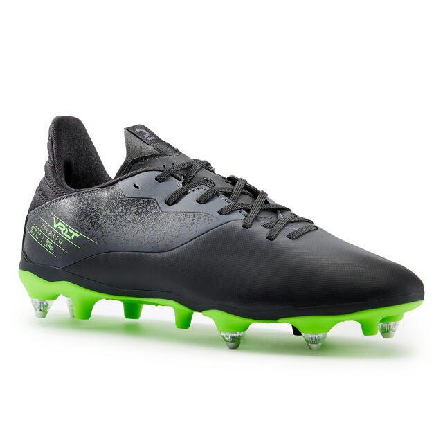 Botas de Fútbol Viralto I SG tacos aluminio Adulto Gris Verde | Decathlon
