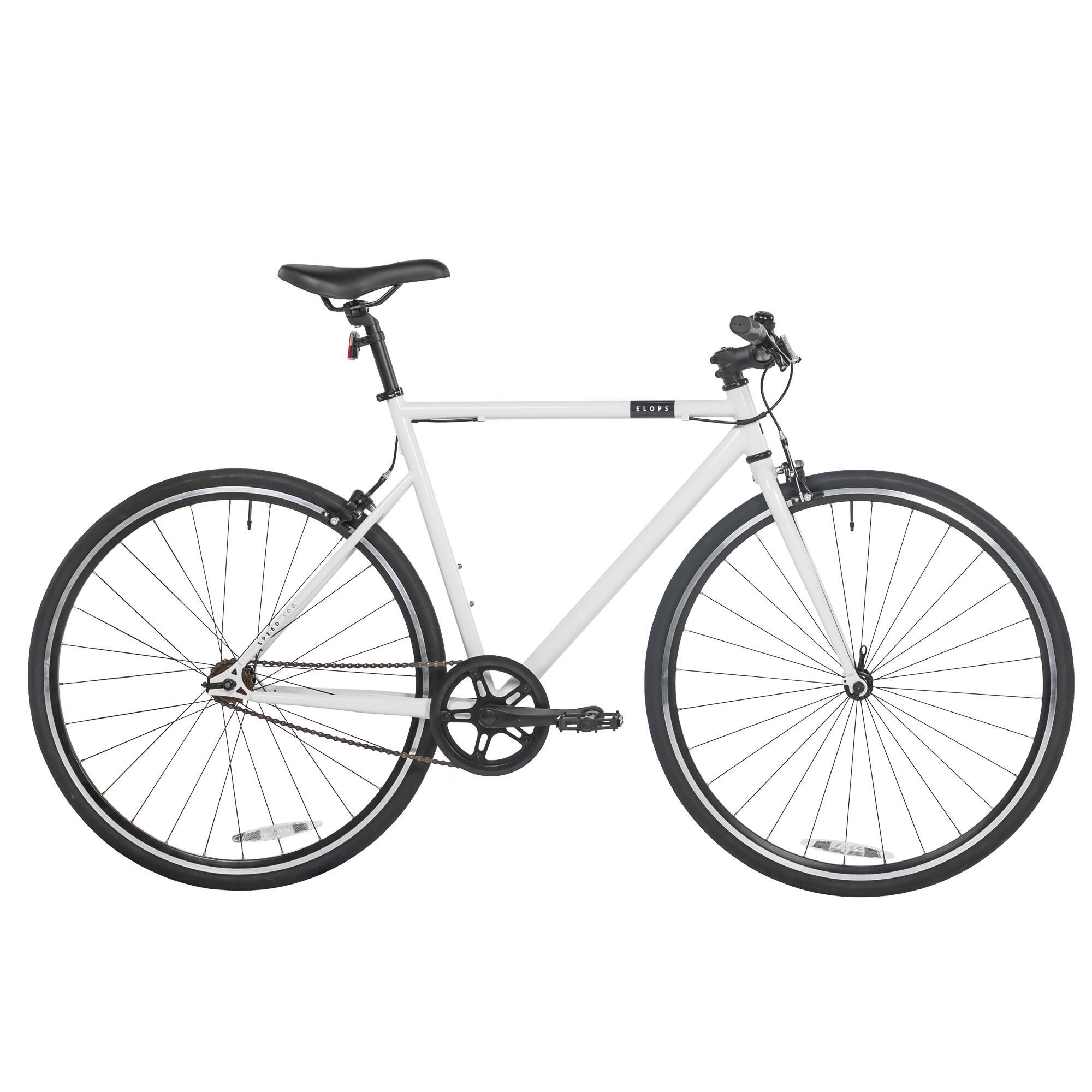 City Bike Speed 500 White Single Speed