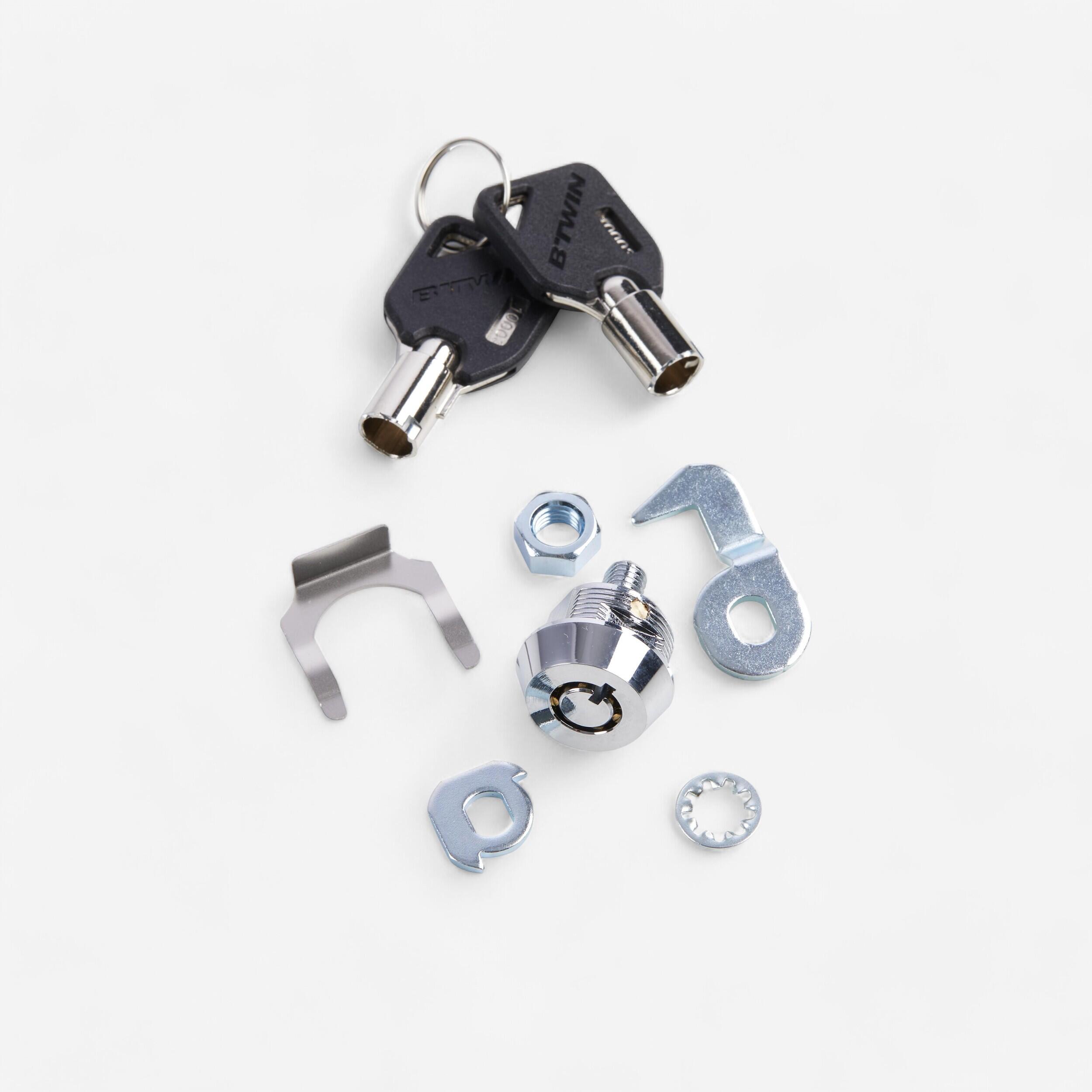 Battery Lock and Round Keys for Elops City Bike External Batteries ...