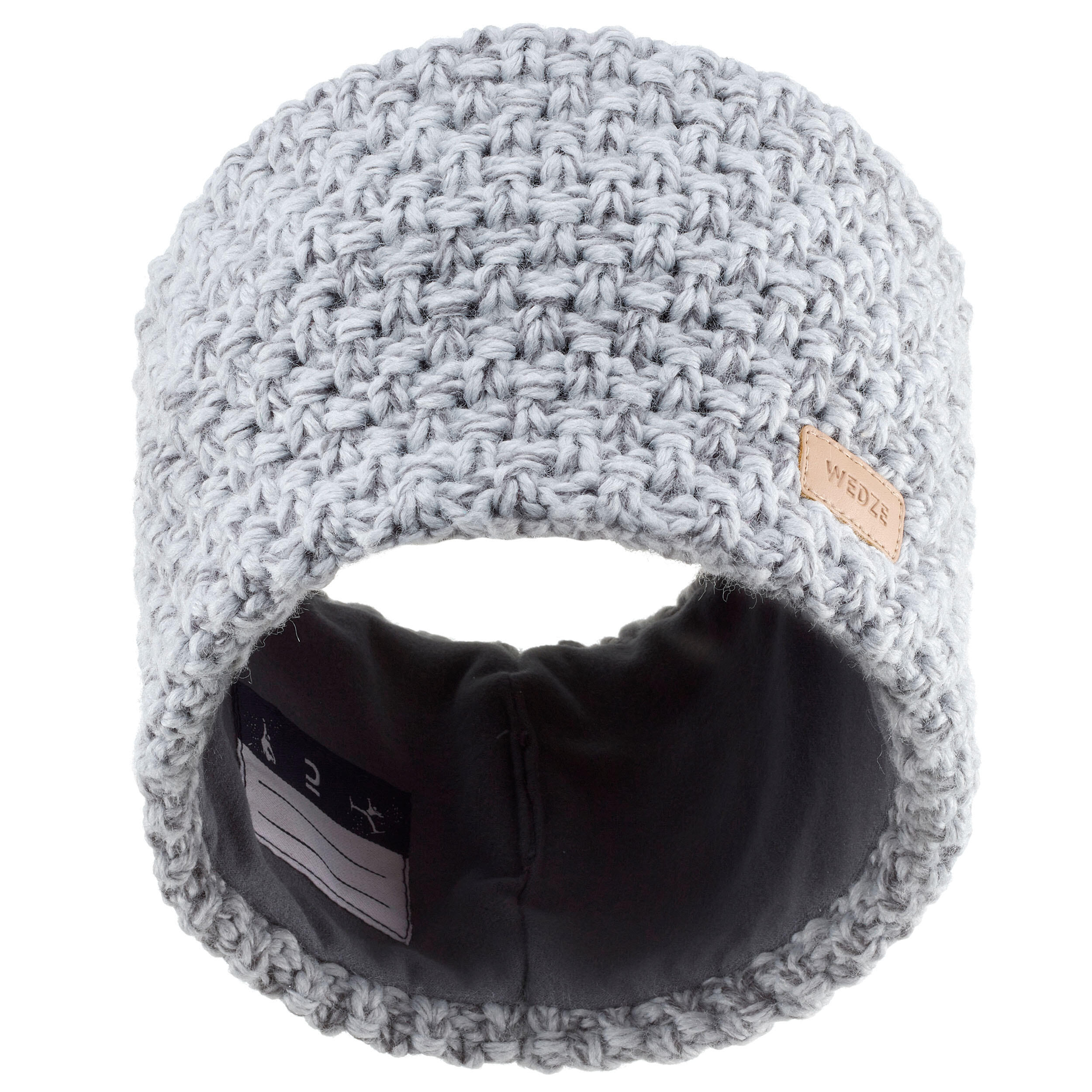 Kids’ Ski Headband - Timeless Grey - Silver grey, Concrete grey - Wedze ...
