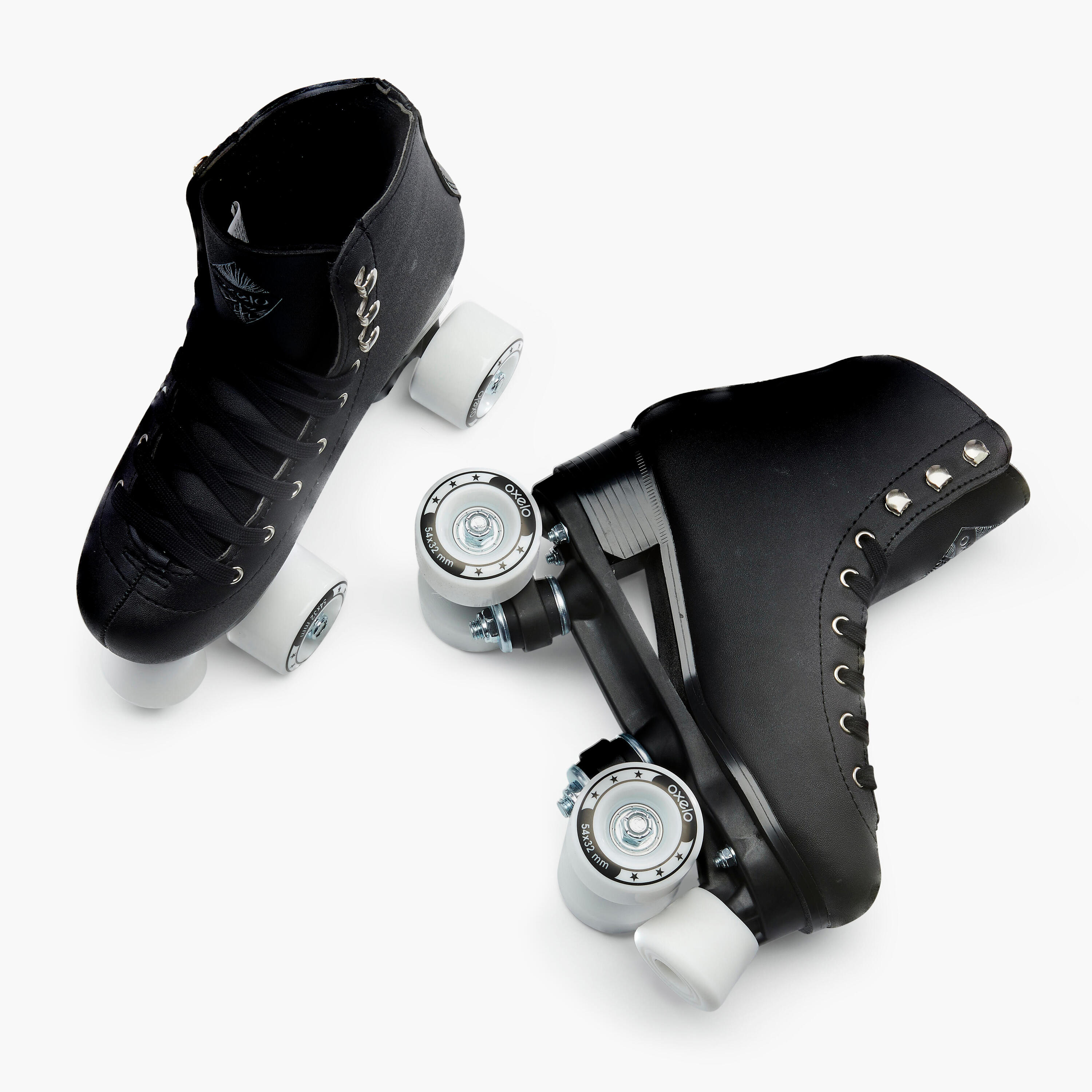 Kid's & Adult Roller Skates Black - 100 Series - Decathlon