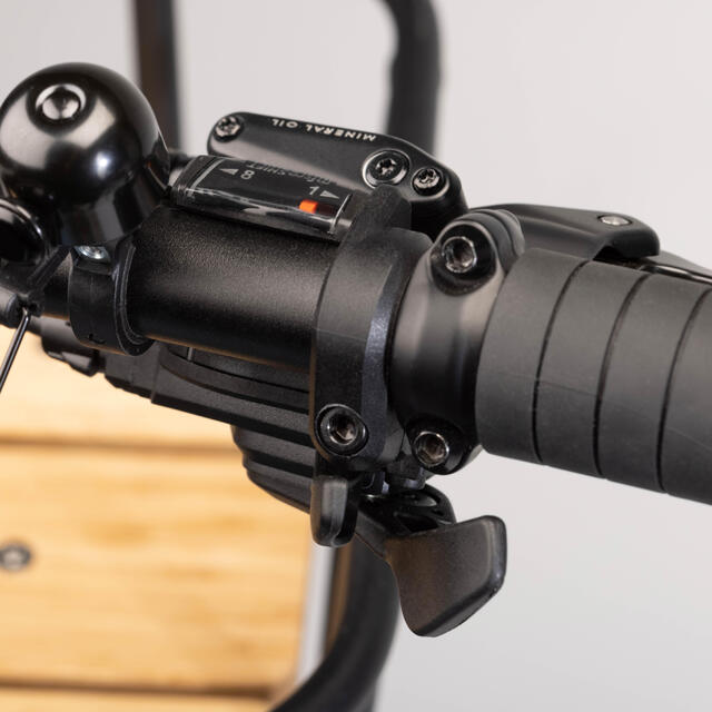 Electric Cargo Bike Rear loading longtail R500 ELOPS | Decathlon