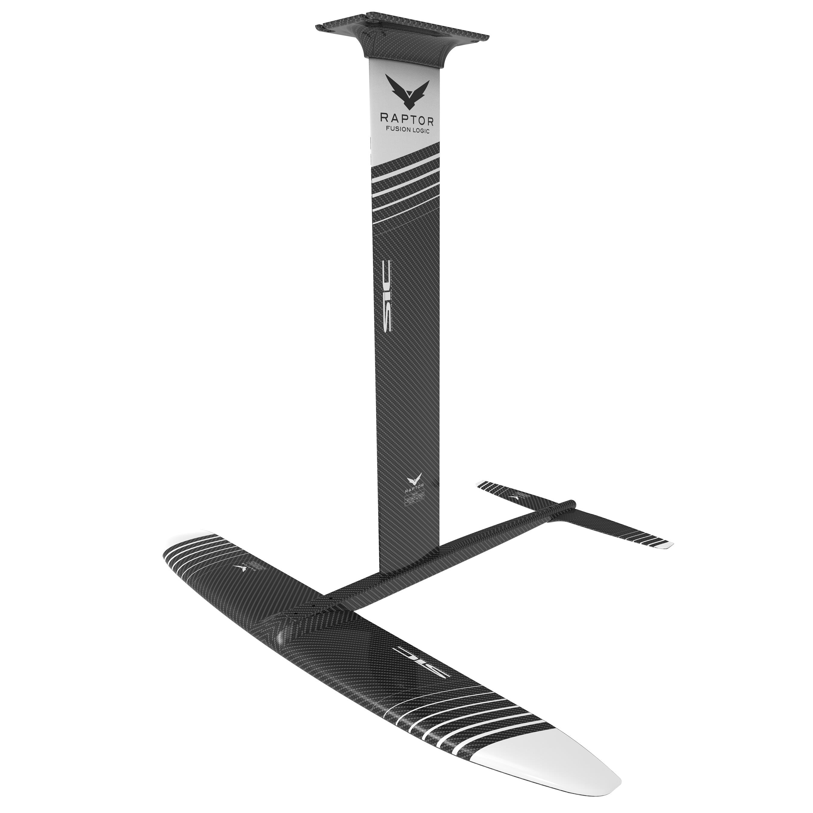 FULL FOIL SET RAPTOR SLASH 1300 SUP, wingfoiling, windsurfing - black ...