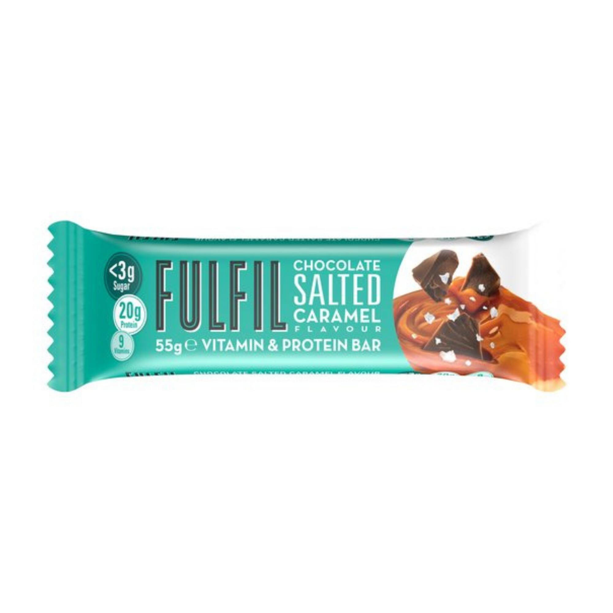 FulFil Vitamin & Protein Bar Chocolate Salted Caramel 60g
