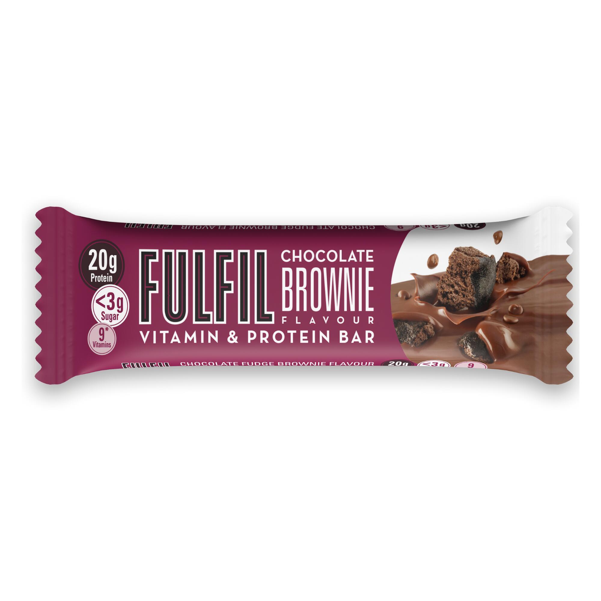 FulFil Vitamin & Protein Bar Chocolate Brownie 60g