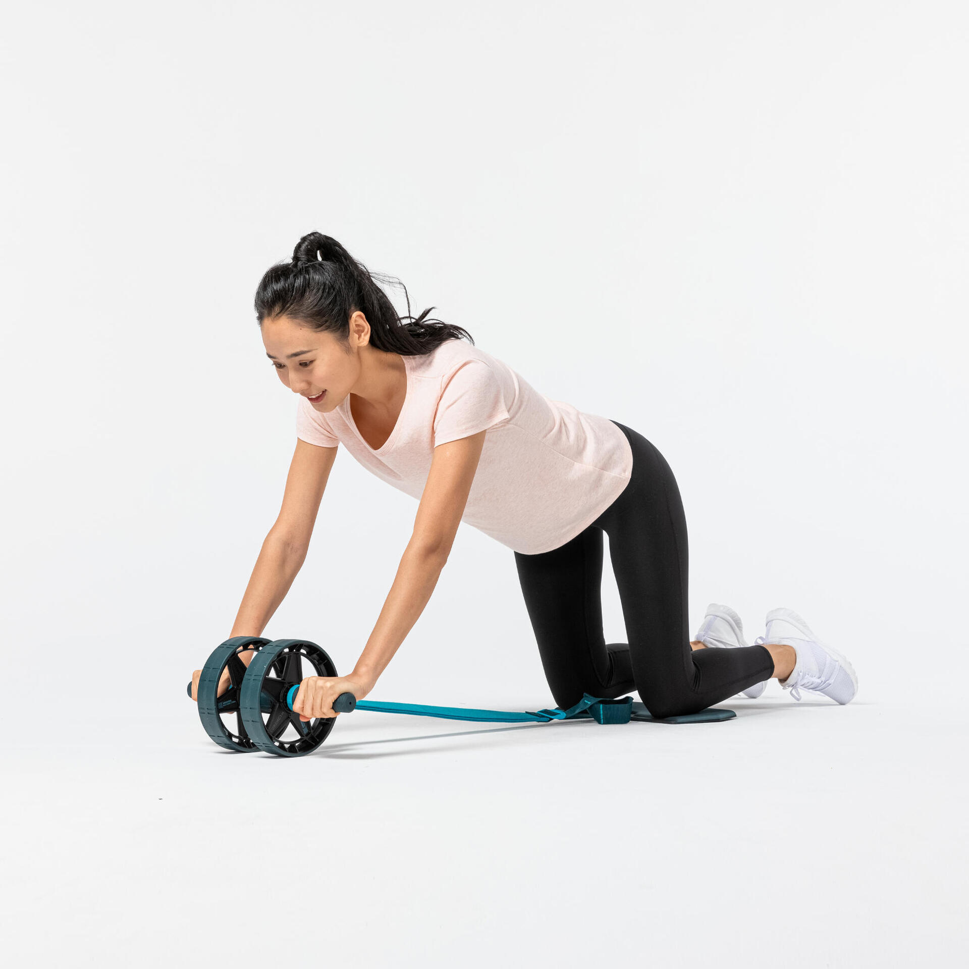 Abdominal Wheel With Elastic Band