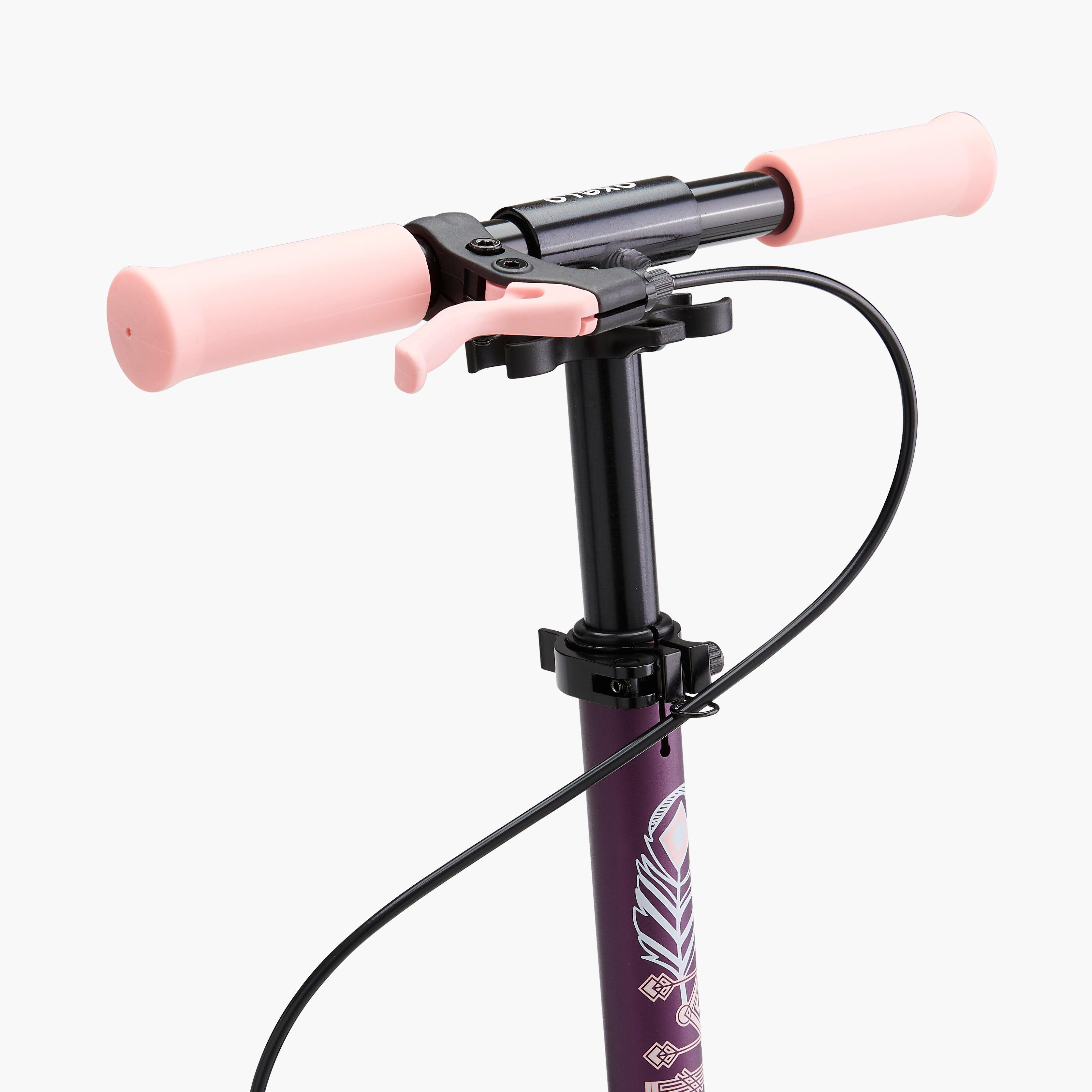 Kids' Kick Scooter - MID5 Purple - Orchid purple, Fluo pale pink, White ...