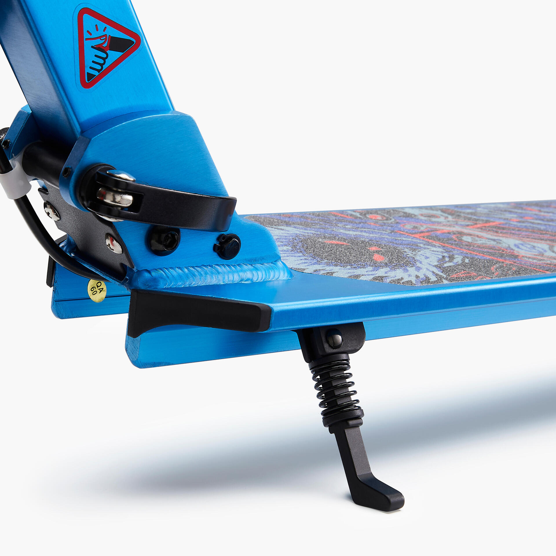 Kids Scooter Mid 5 Suspension & Hand Brake - Blue