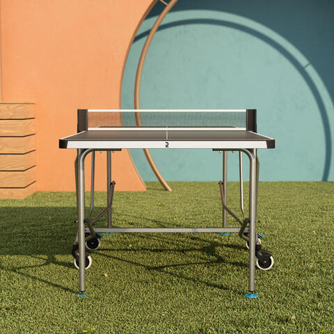 TABLE DE PING PONG PPT 530 OUTDOOR MEDIUM.2 PONGORI | Decathlon