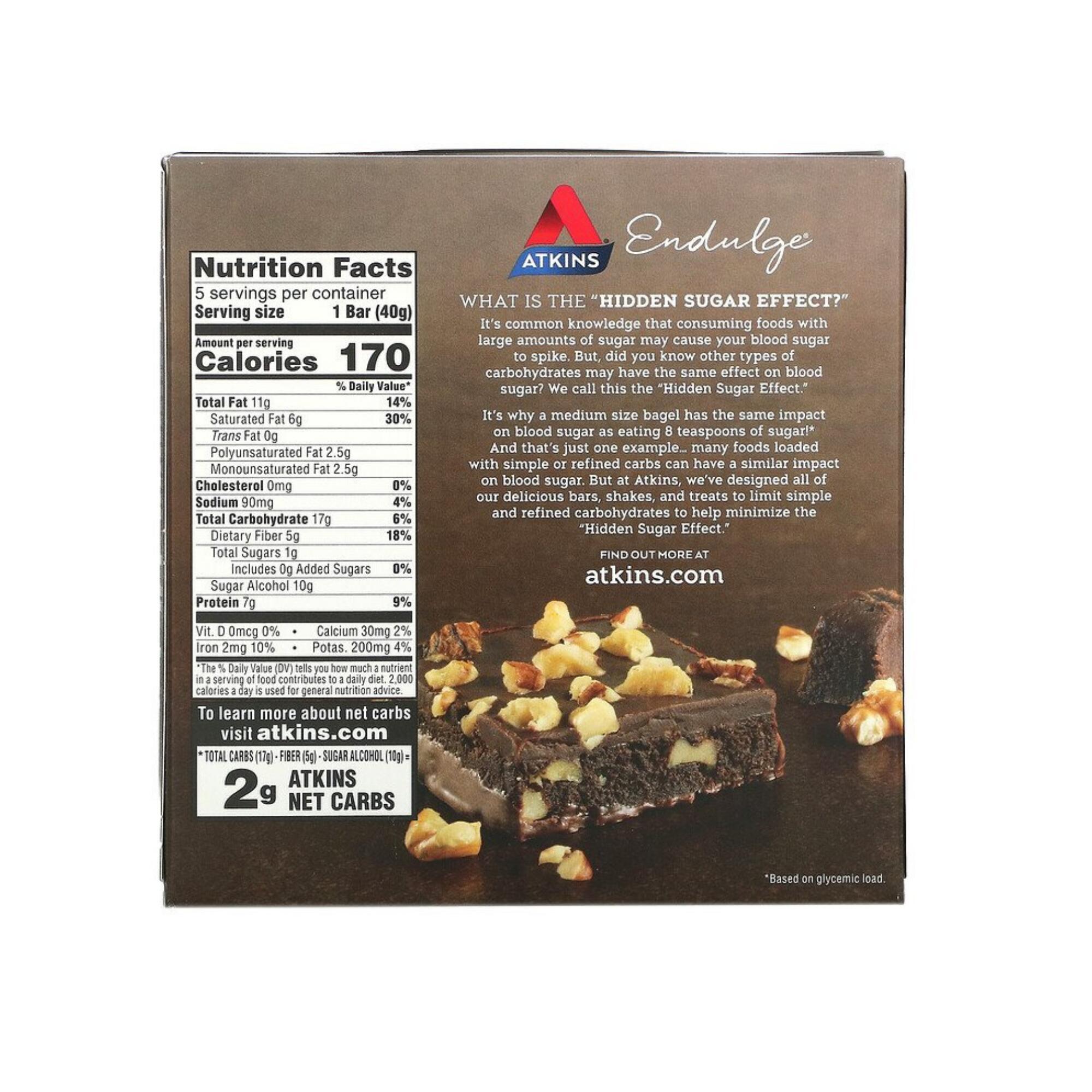 Atkins Endulge Chocolate Fudge Brownie