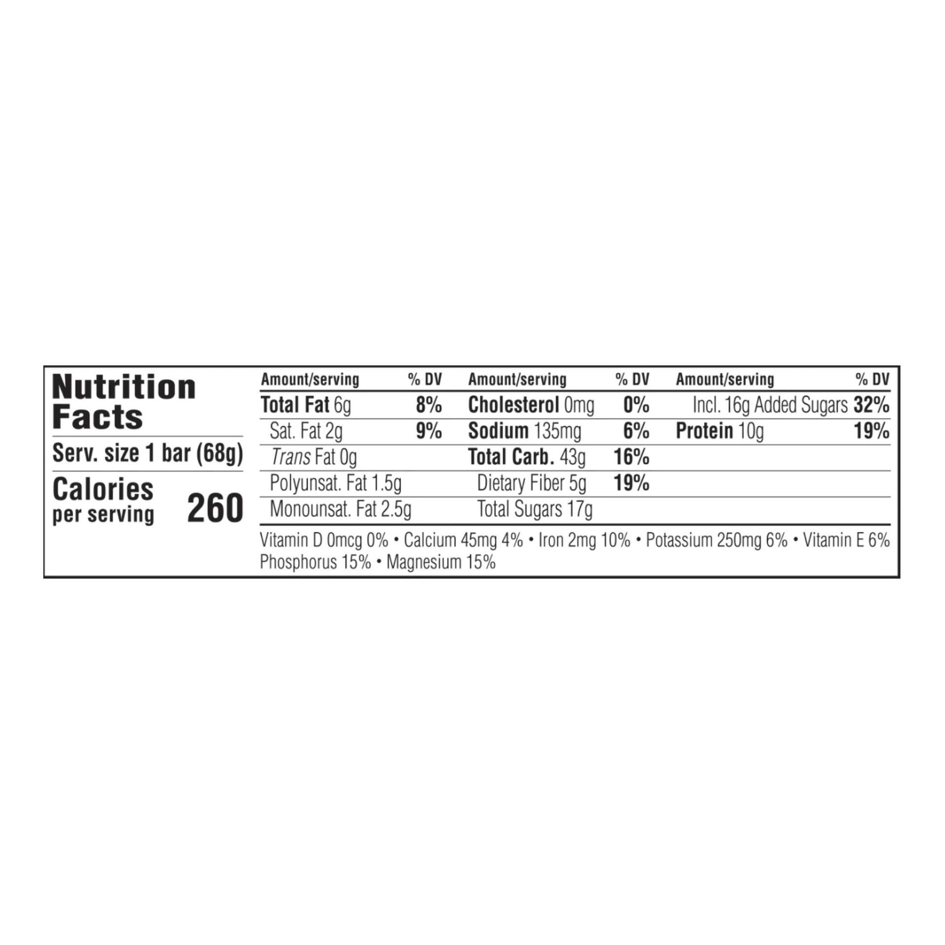 Clif Energy Bar Chocolate Chip Cereal Bar