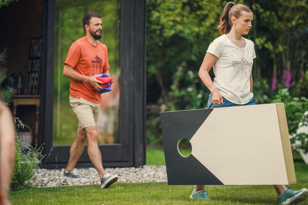 Gra w Cornhole gotowa do gry GEOLOGIC | Decathlon