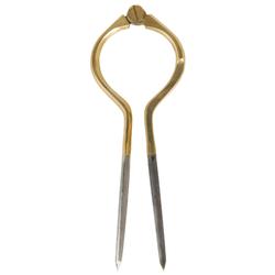 Compas Pointe Sèche Lyre bateau laiton NO BRAND | Decathlon