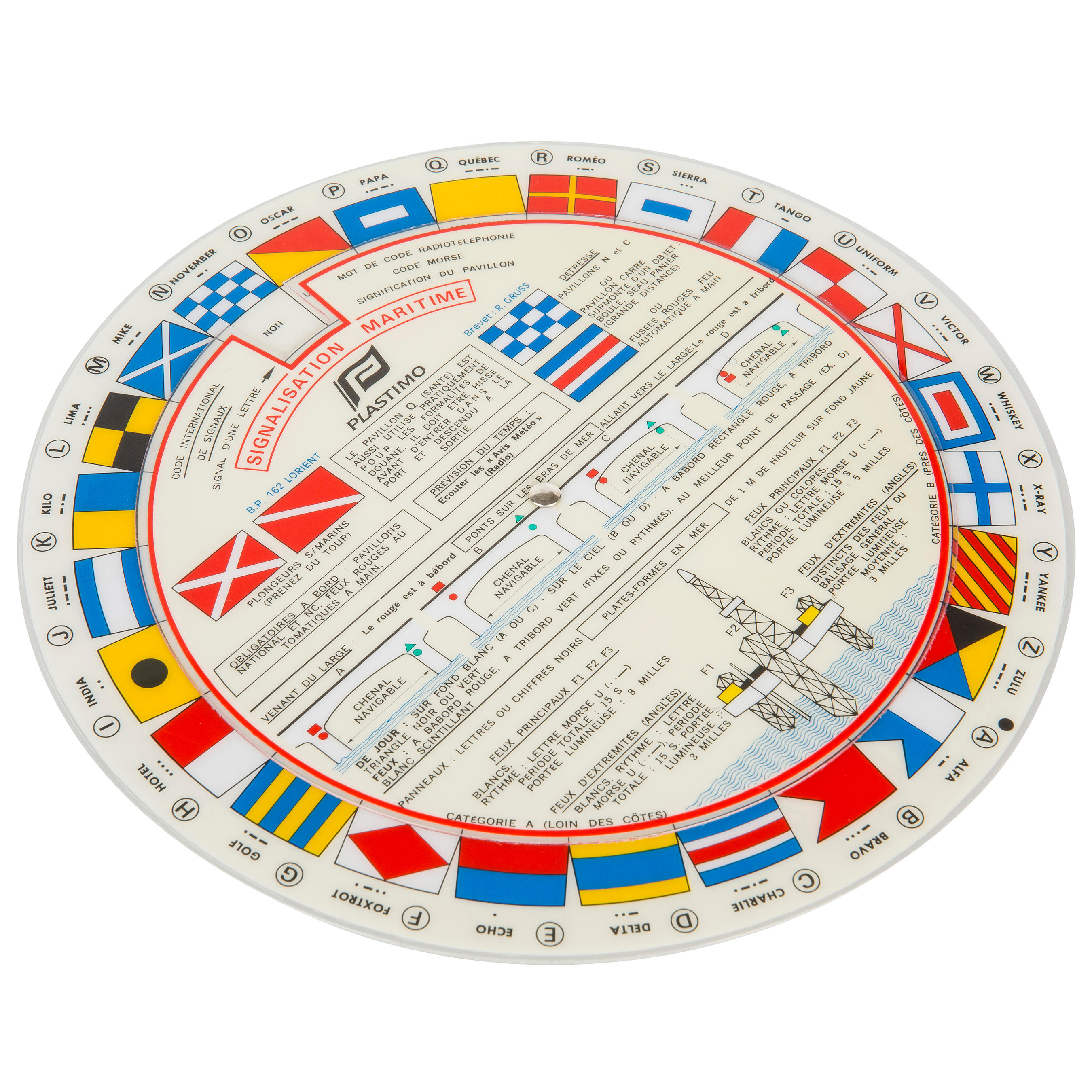 Sailing Maritime Signals Disc Plastimo - French PLASTIMO - Decathlon
