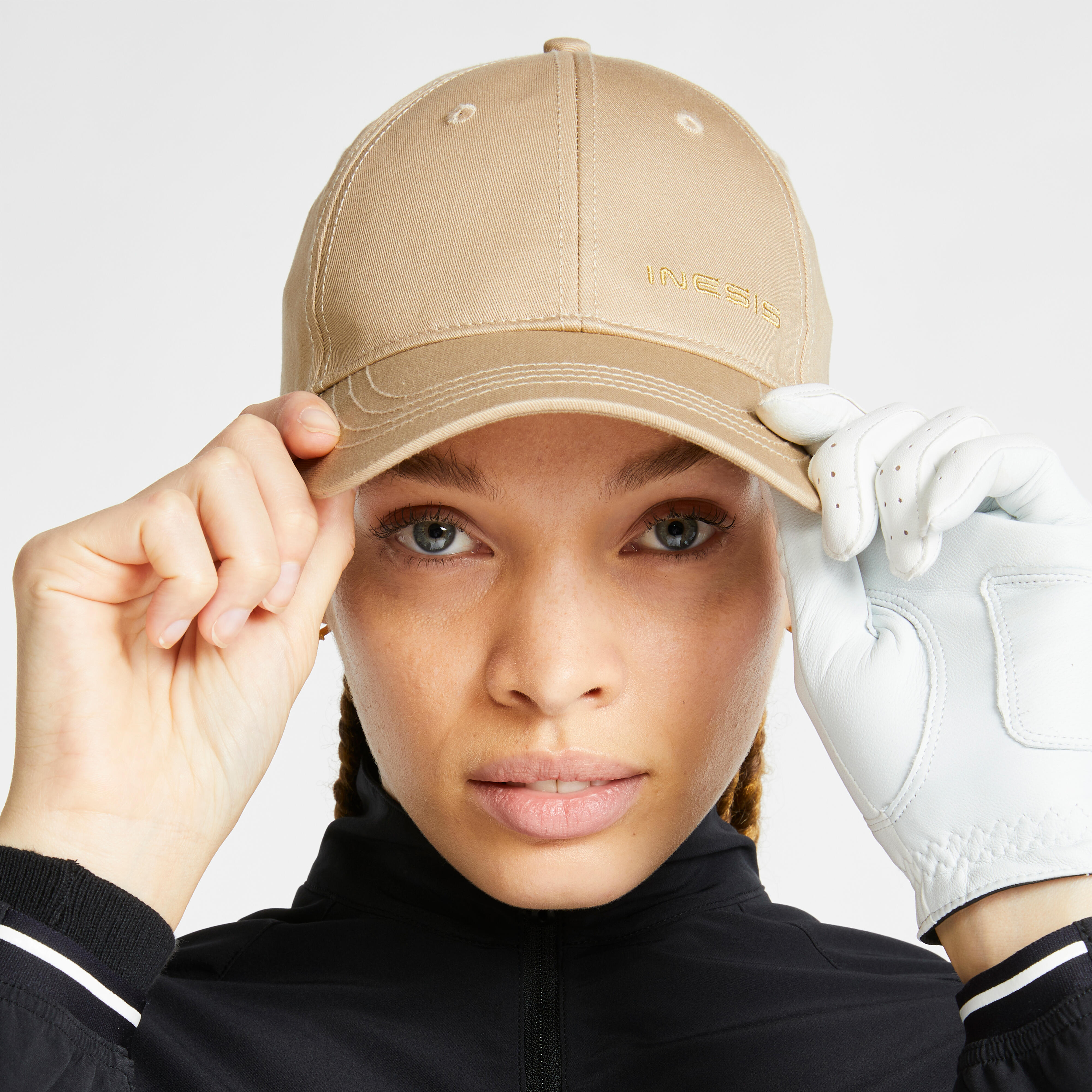 Golf Cap - MW 500 Beige - Sand - Inesis - Decathlon