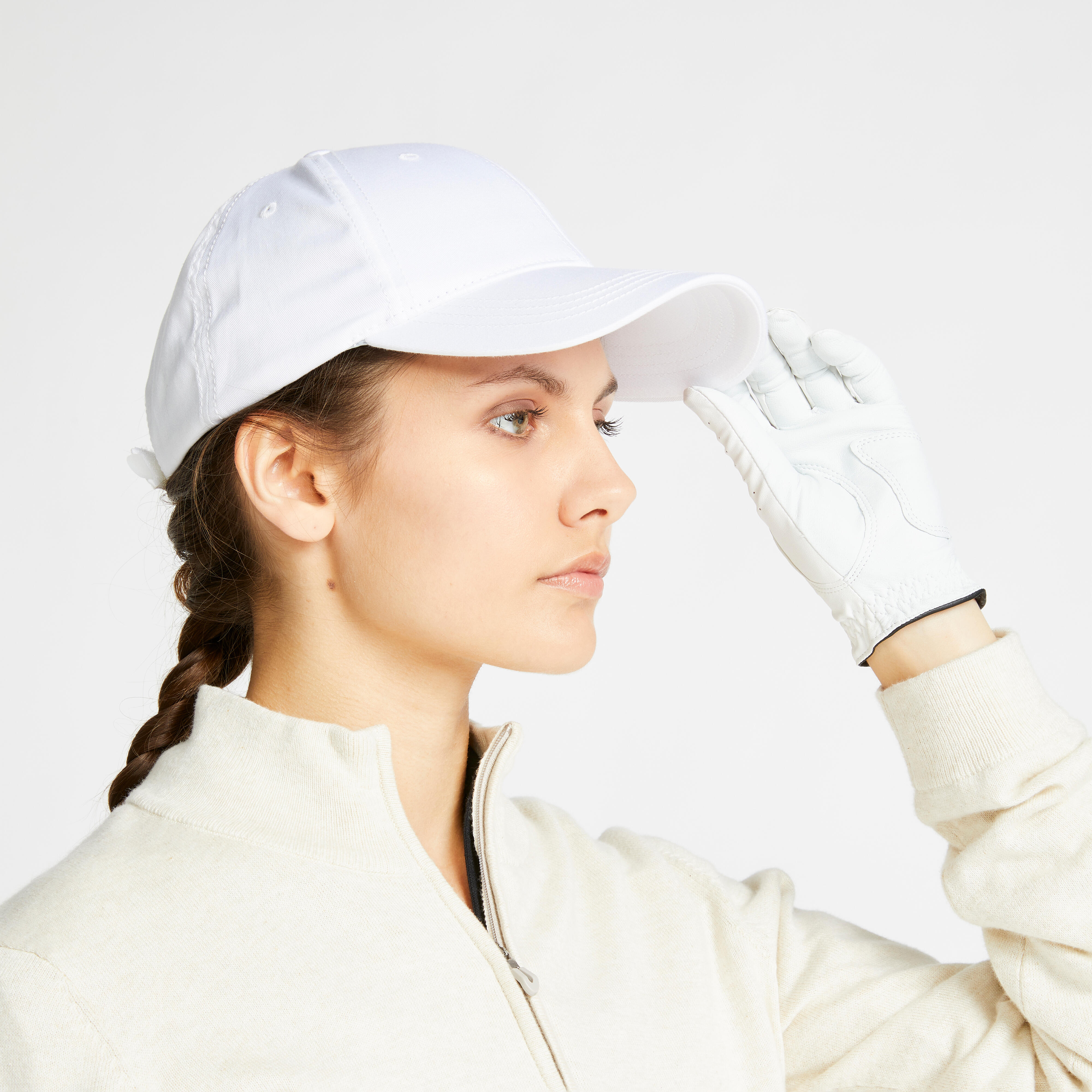 Adults' Golf Cap - MW 500 White - Decathlon