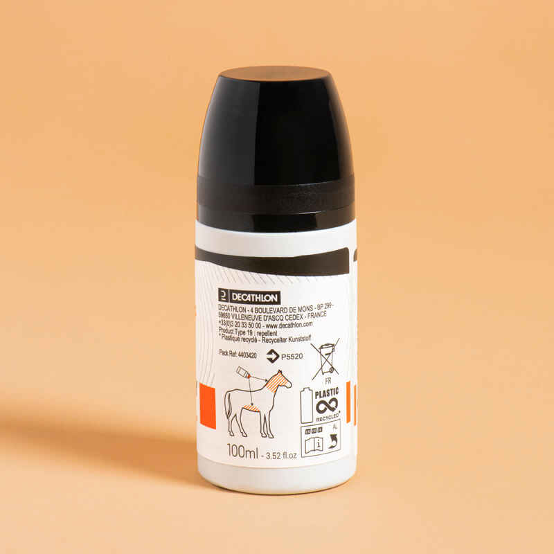 Horse Riding Insect Repellent Roll-On for Horse and Pony Fougafly - 100 ...