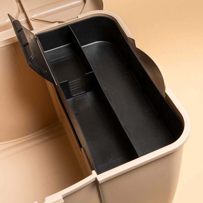 700 Horse Riding Grooming Box - Black FOUGANZA - Decathlon