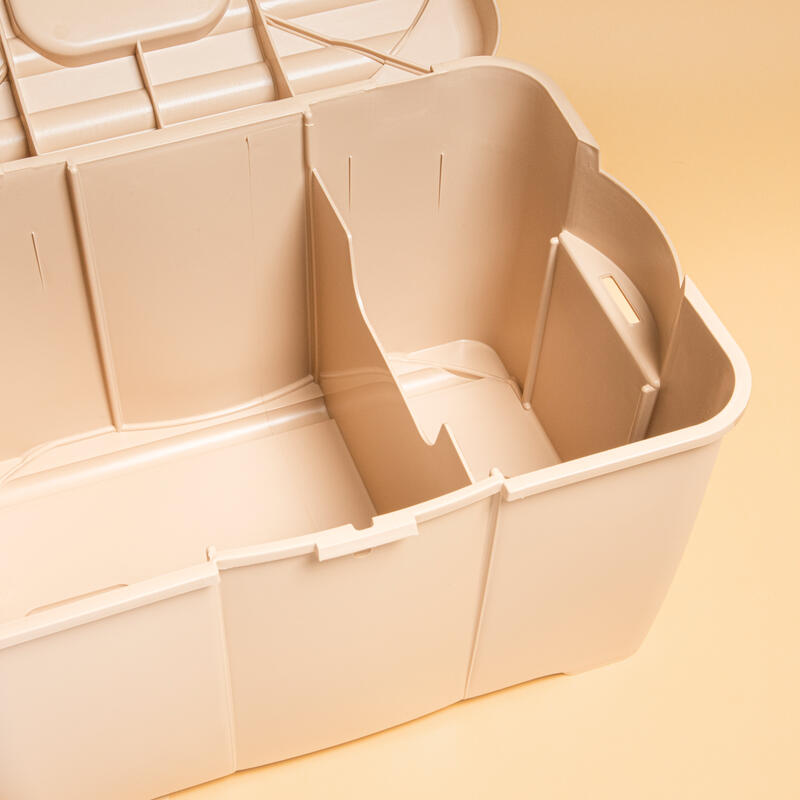 700 Horse Riding Grooming Box - Black FOUGANZA - Decathlon