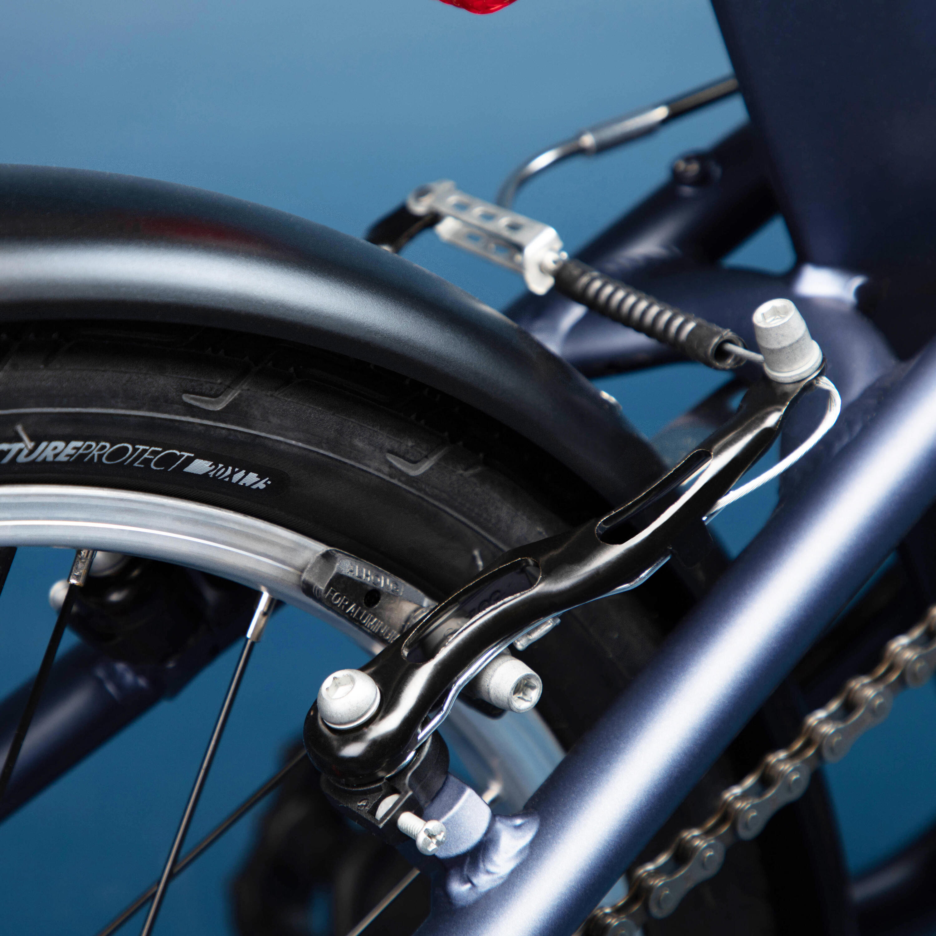 20 Inch FOLDING BIKE btwin 500 - Blue | Decathlon