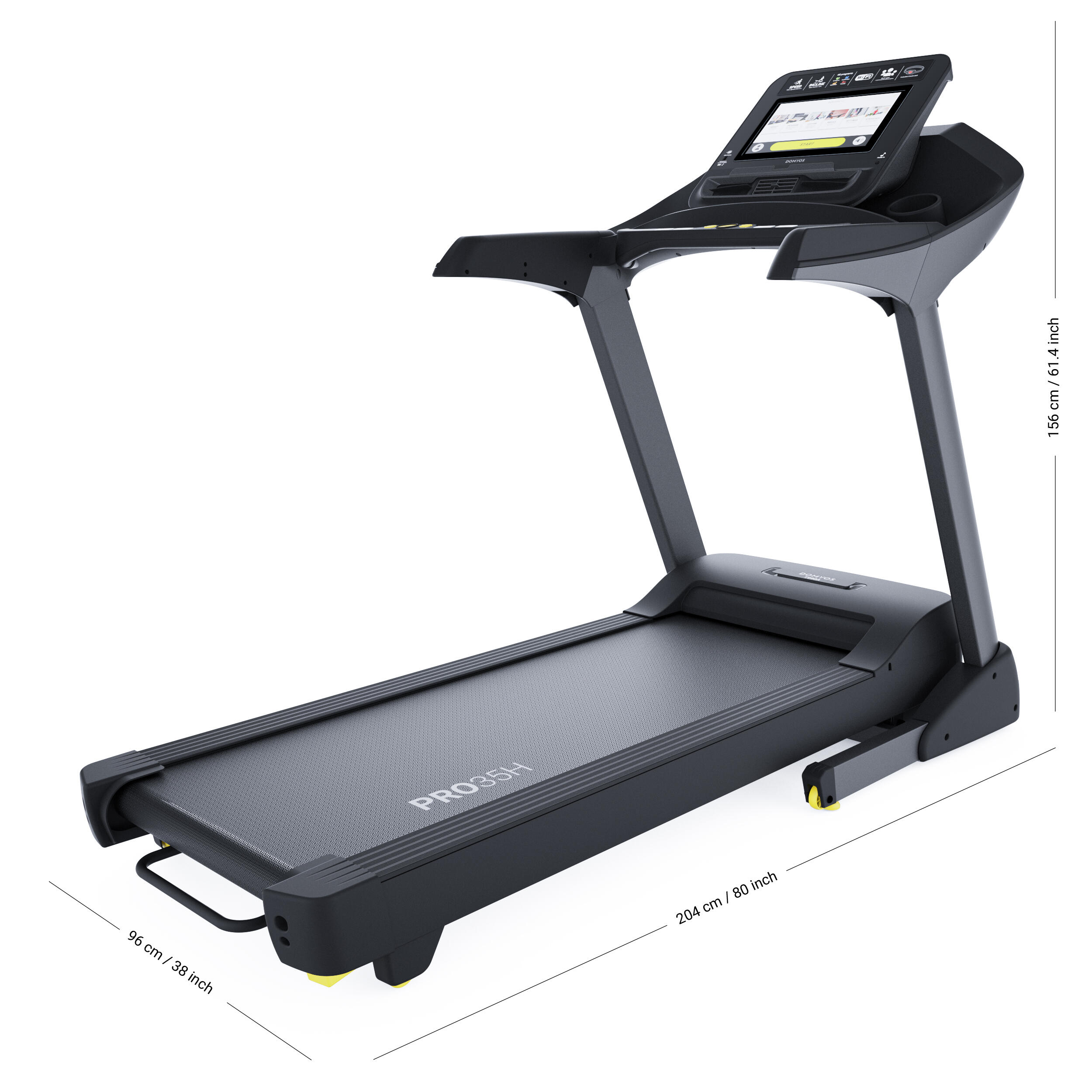 Treadmill T990 Connected to the Internet - Decathlon