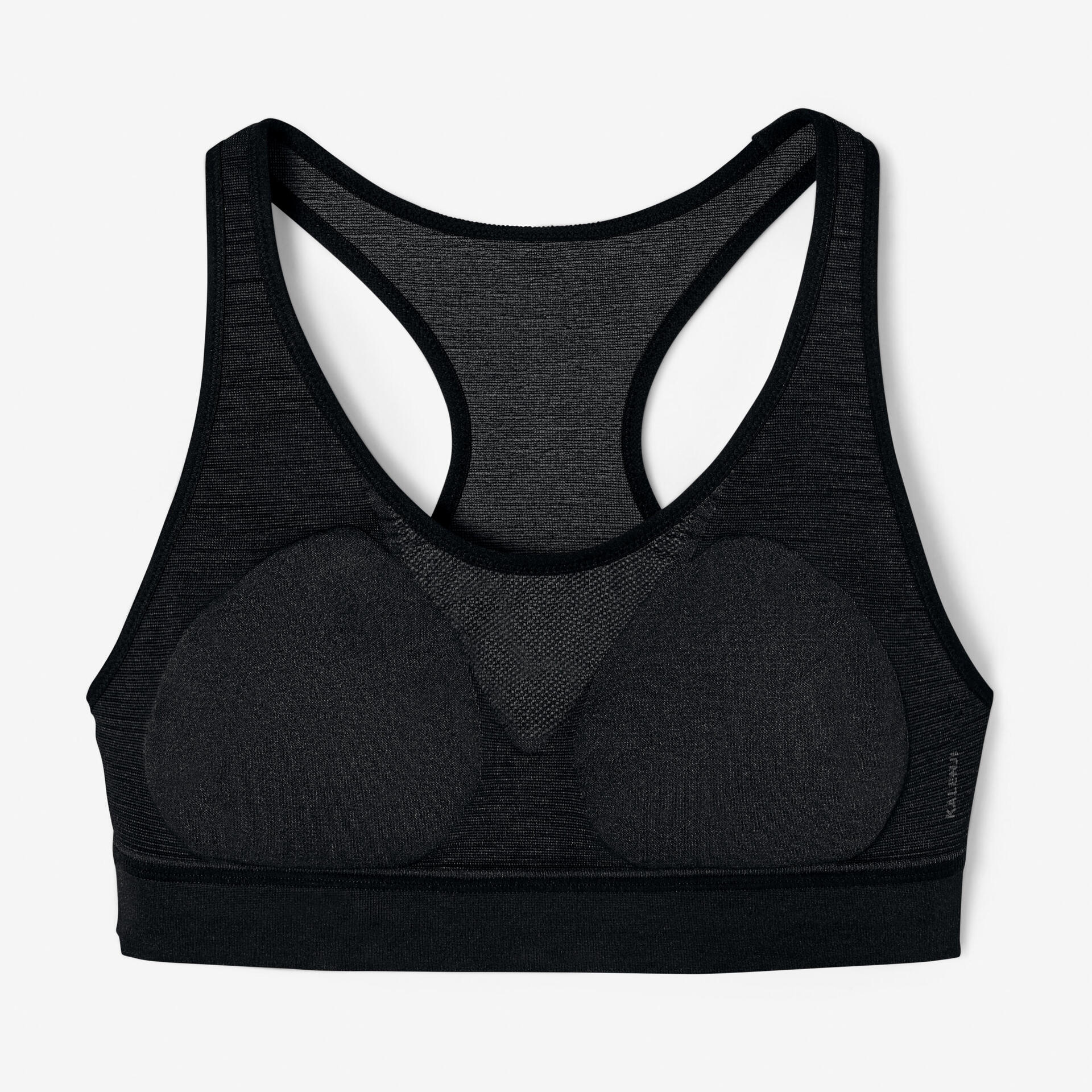 BASIC RUNNING SPORTS BRA - BLACK