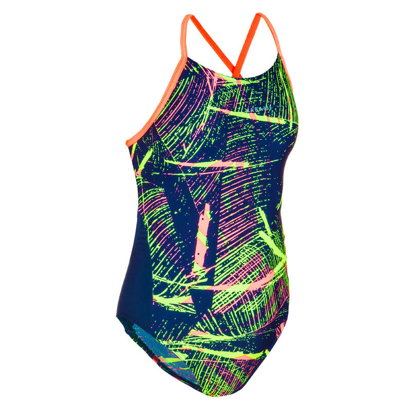 Maillot De Bain De Natation Une Pièce Fille Résistant Chlore Lexa Kali