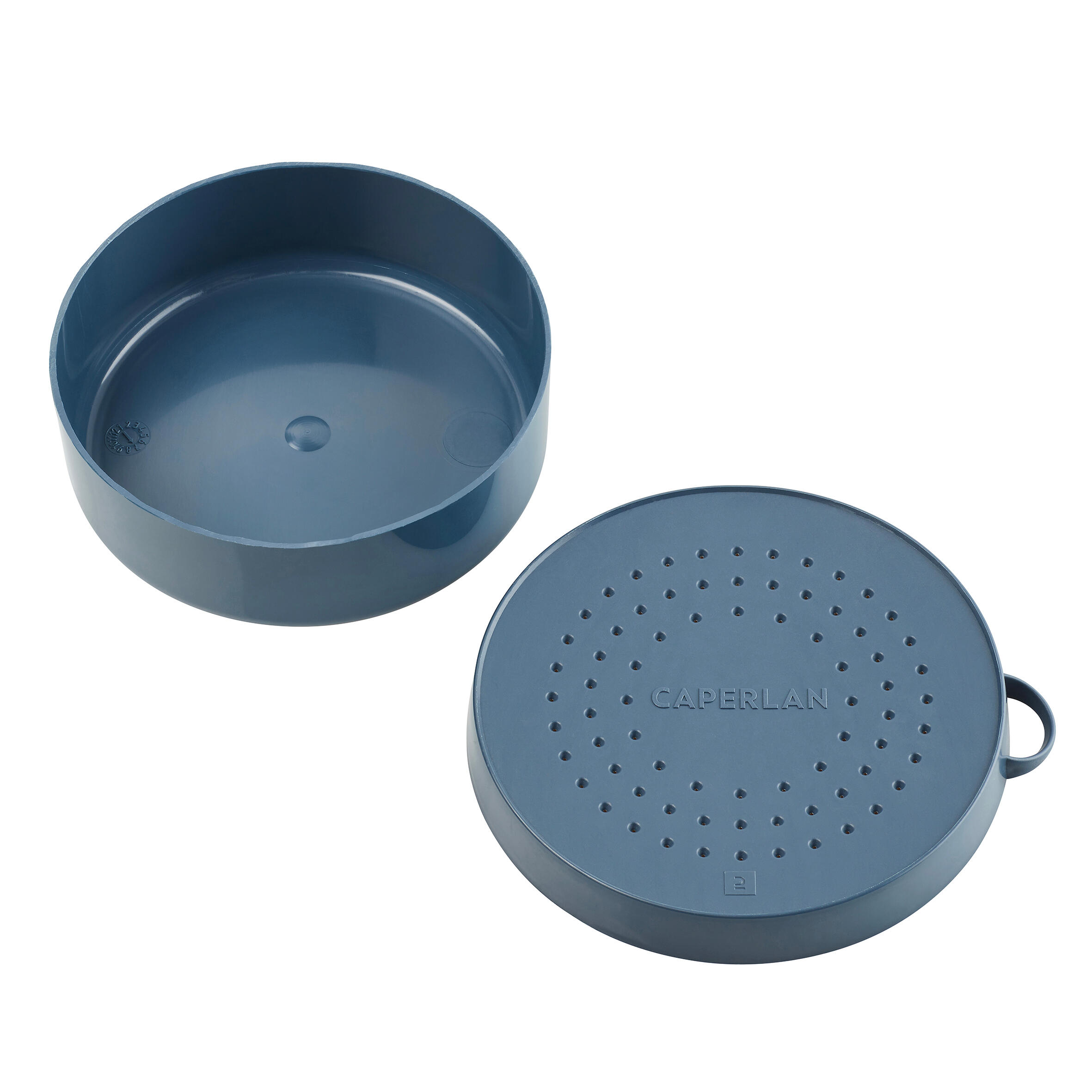 LVB ROUND BAIT BOX DIAMETER WITH A LID WITH HOLES 100 MM 0.25 L | Decathlon