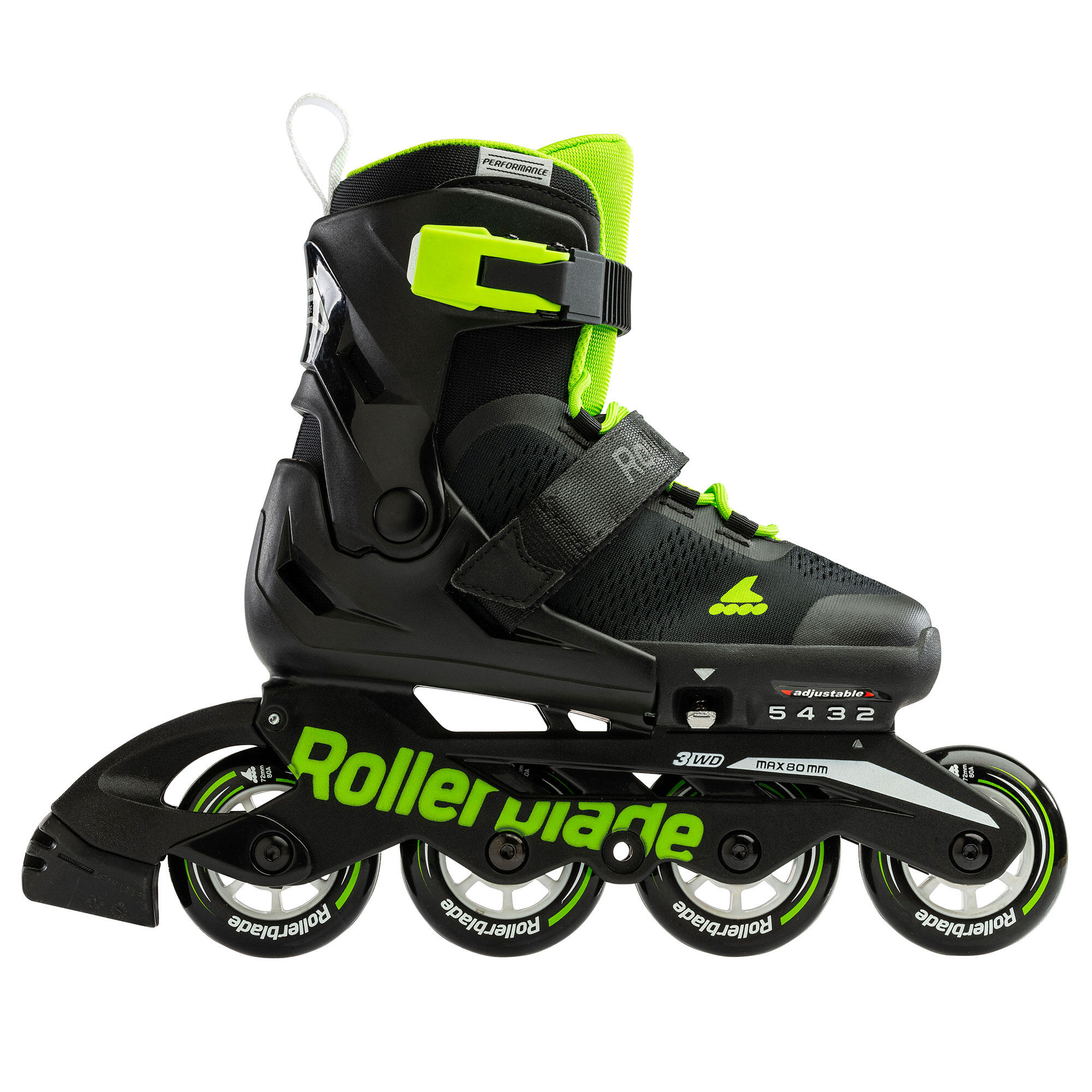 Second Hand - Roller fitness bambini ROLLERBLADE MICROBLADE azzurro ...