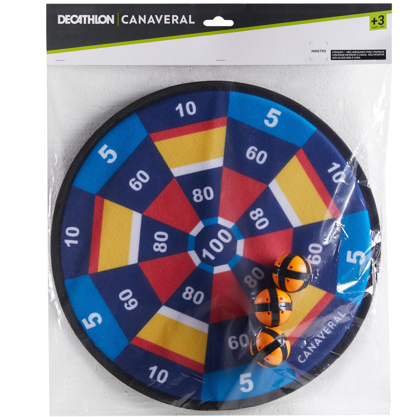 Darts Target Board Scratch - Blue Orange